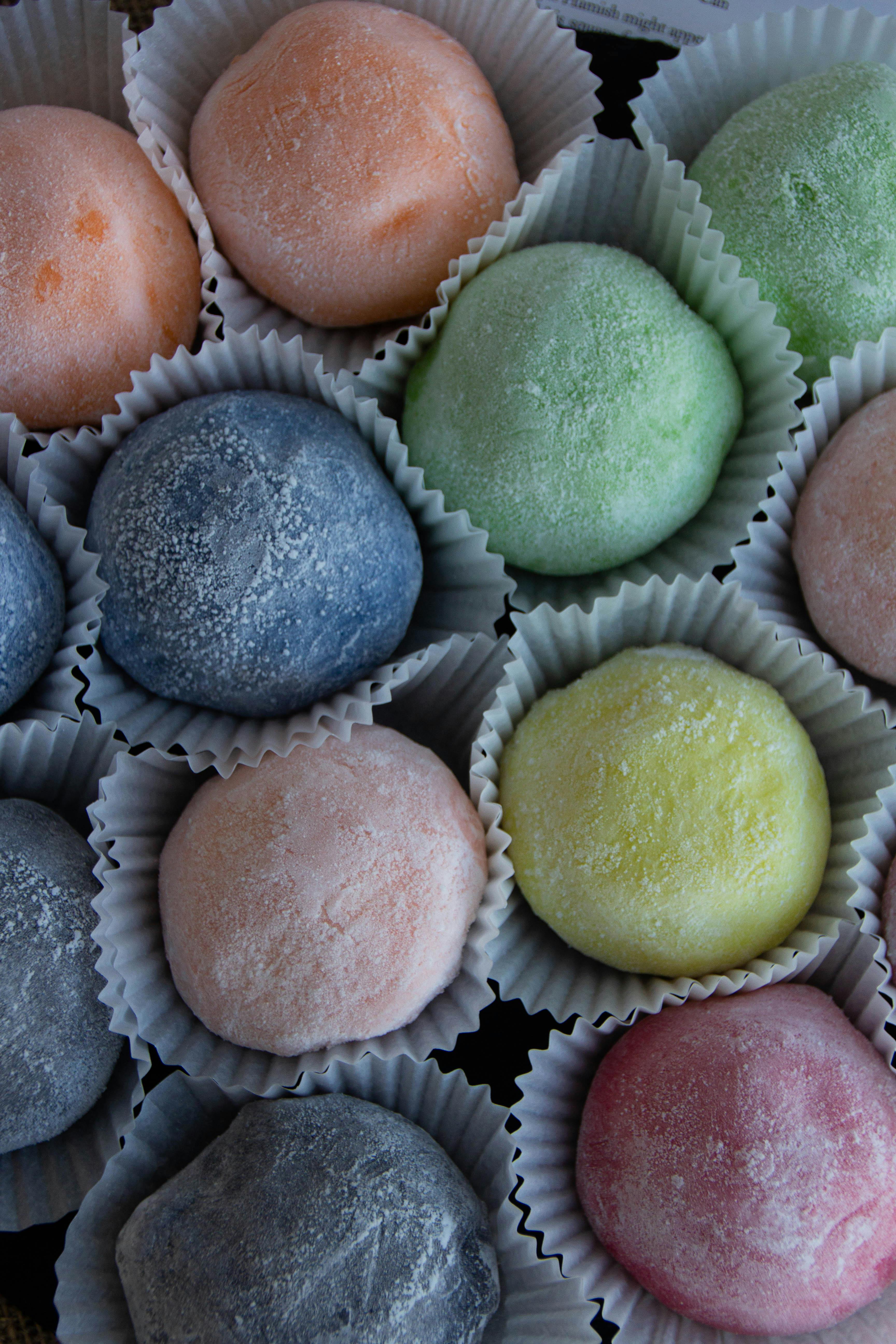 Multi Colored Mochi · Free Stock Photo