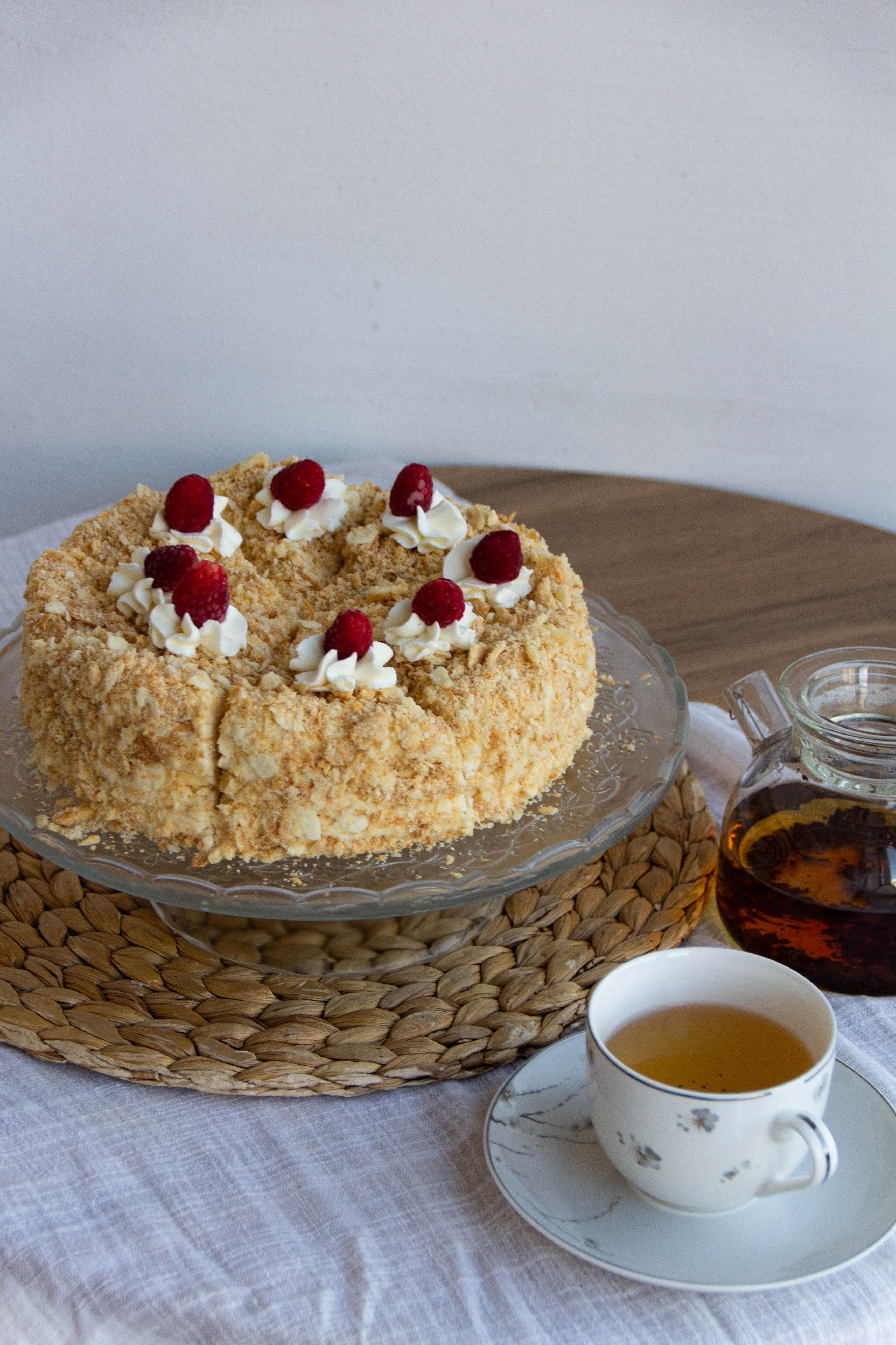 Cake and Tea · Free Stock Photo