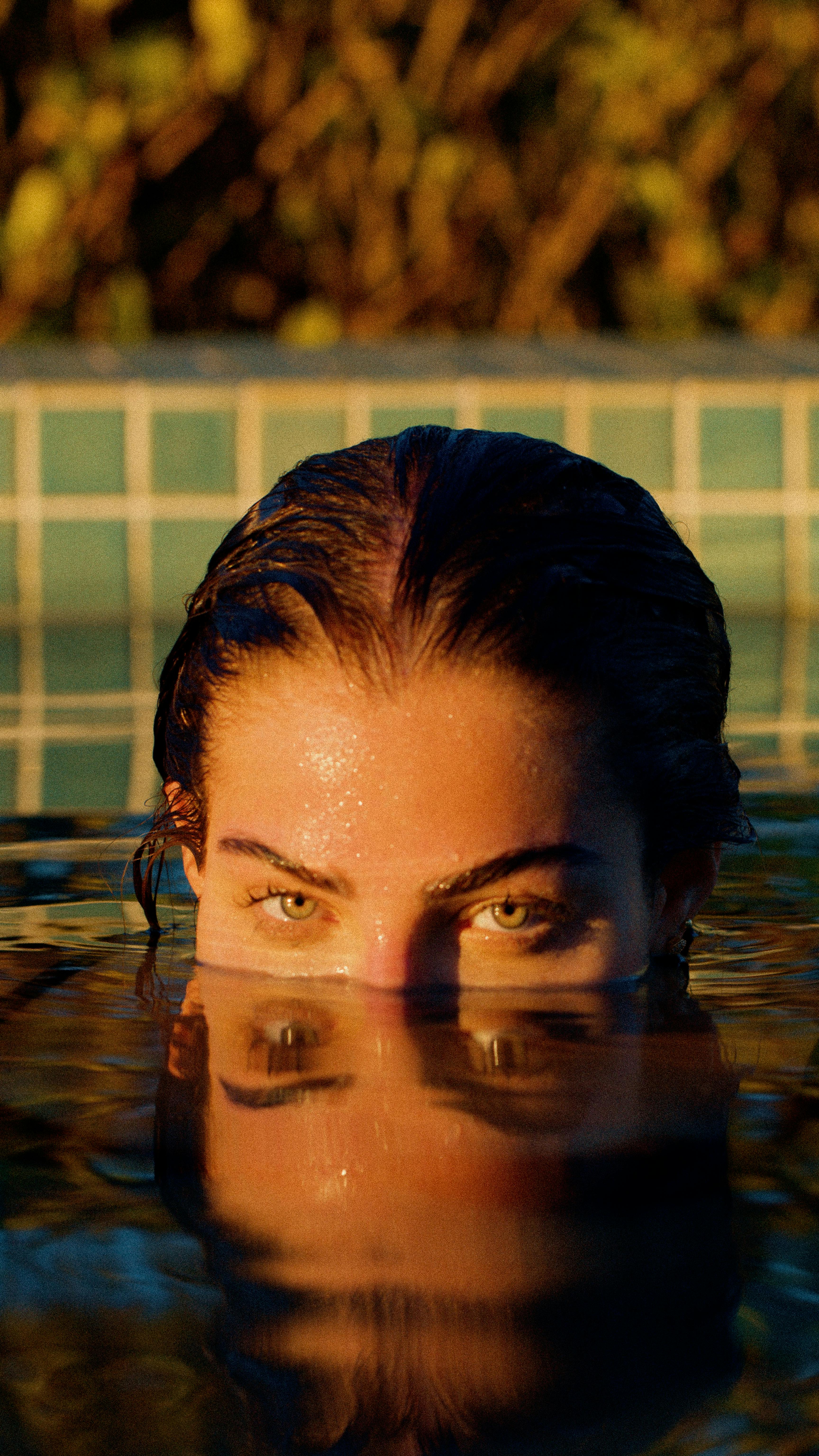 Woman Submerged in Water · Free Stock Photo