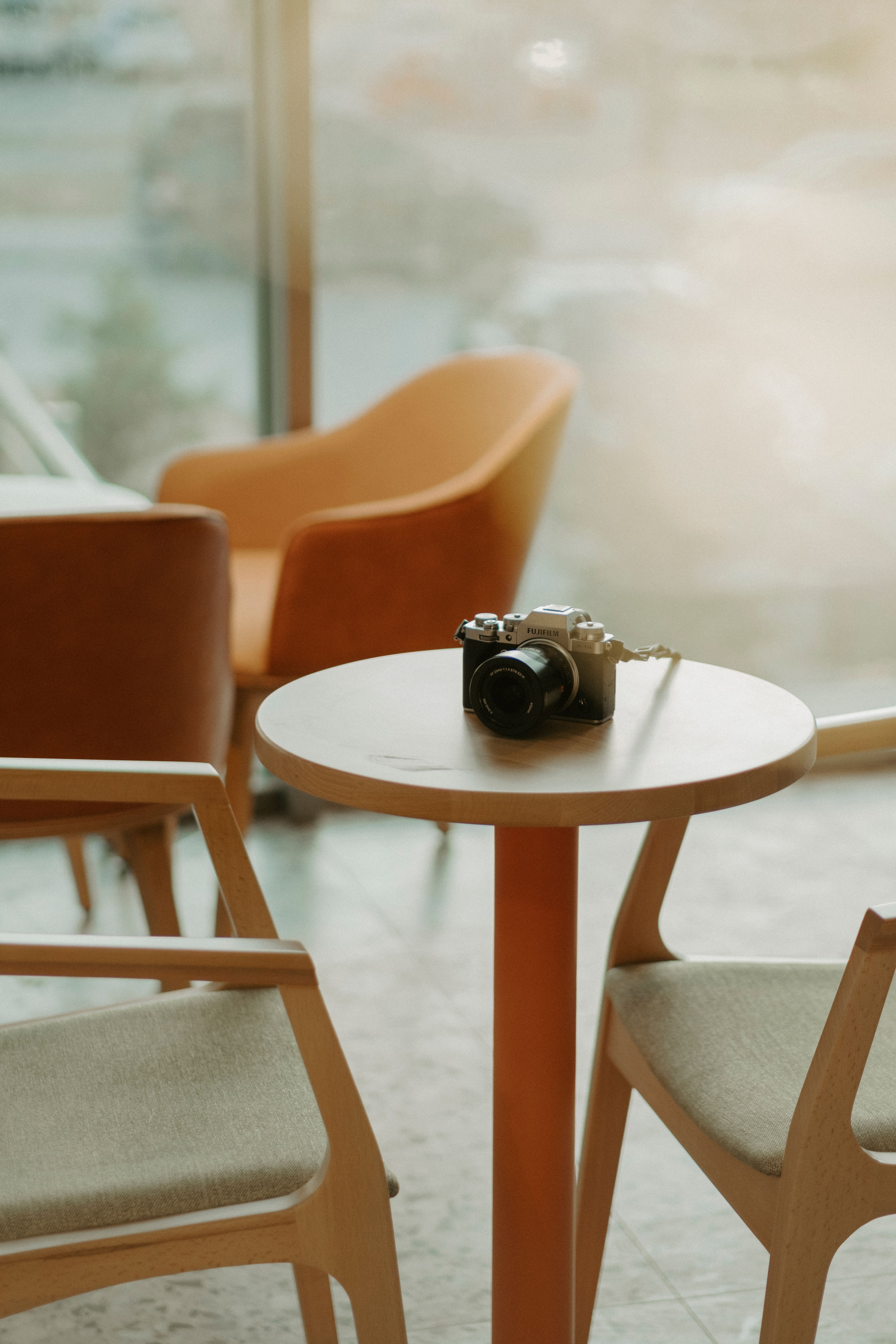Camera on Table · Free Stock Photo