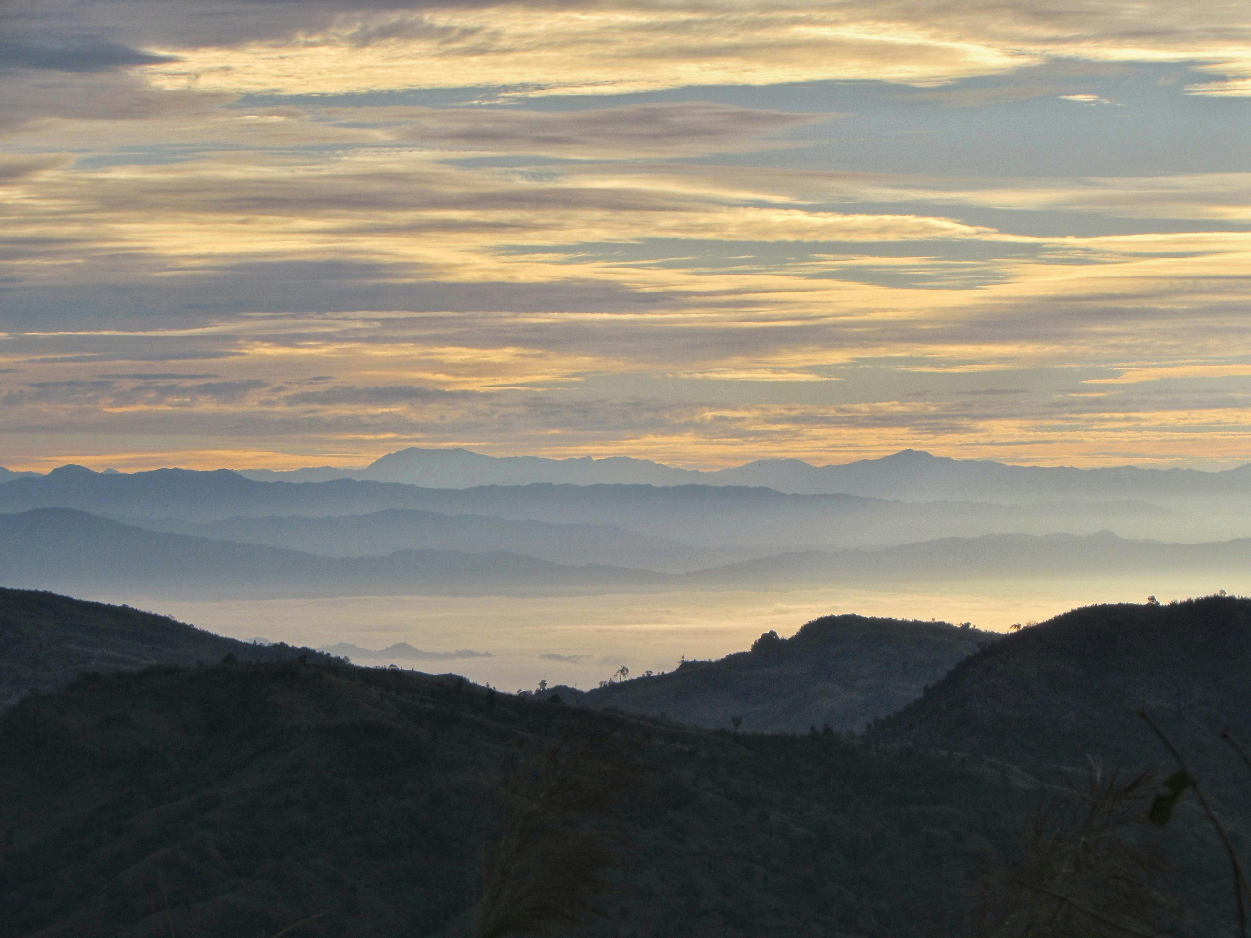Free stock photo of clouds, epic view, golden hour
