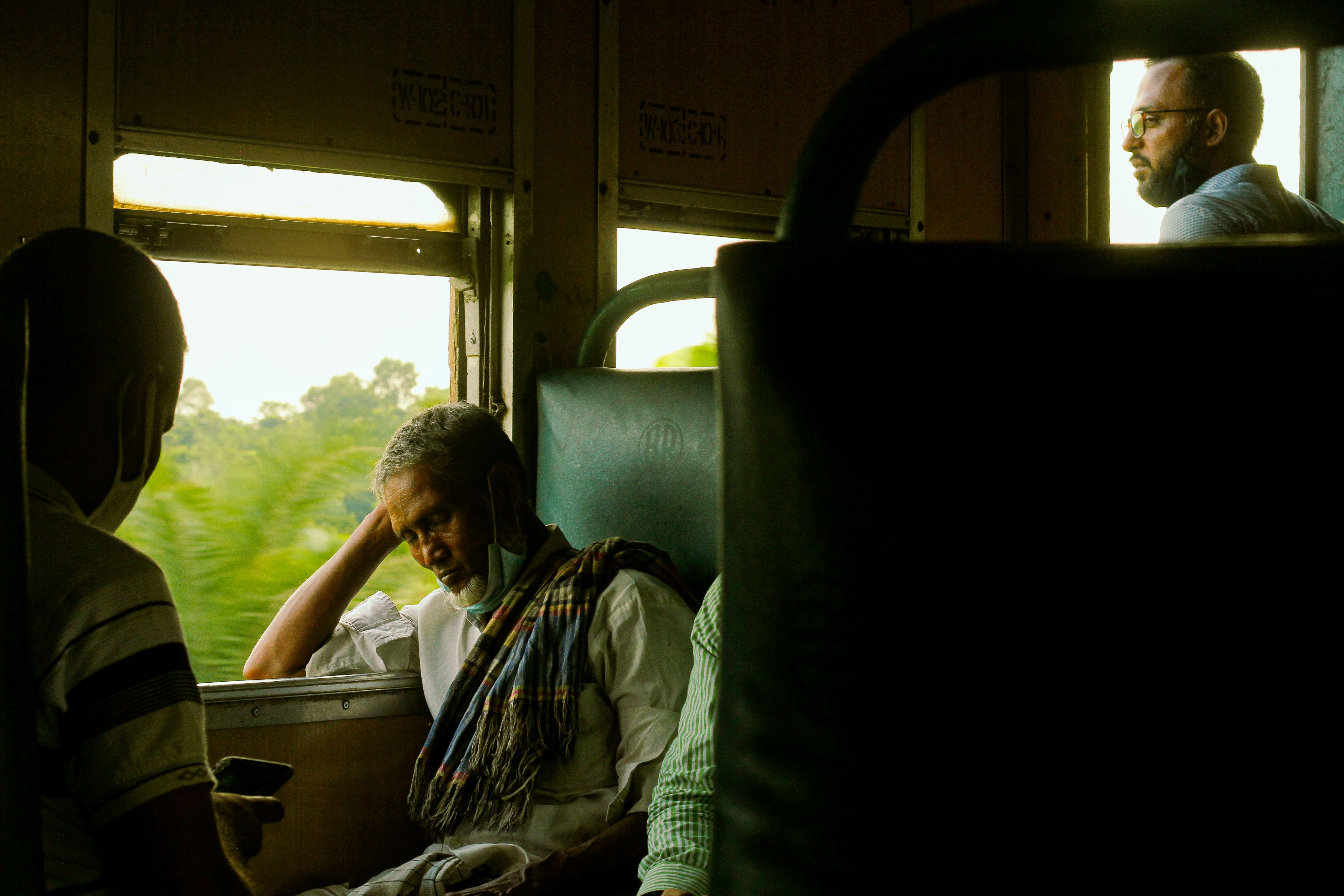 People Riding in a Train · Free Stock Photo