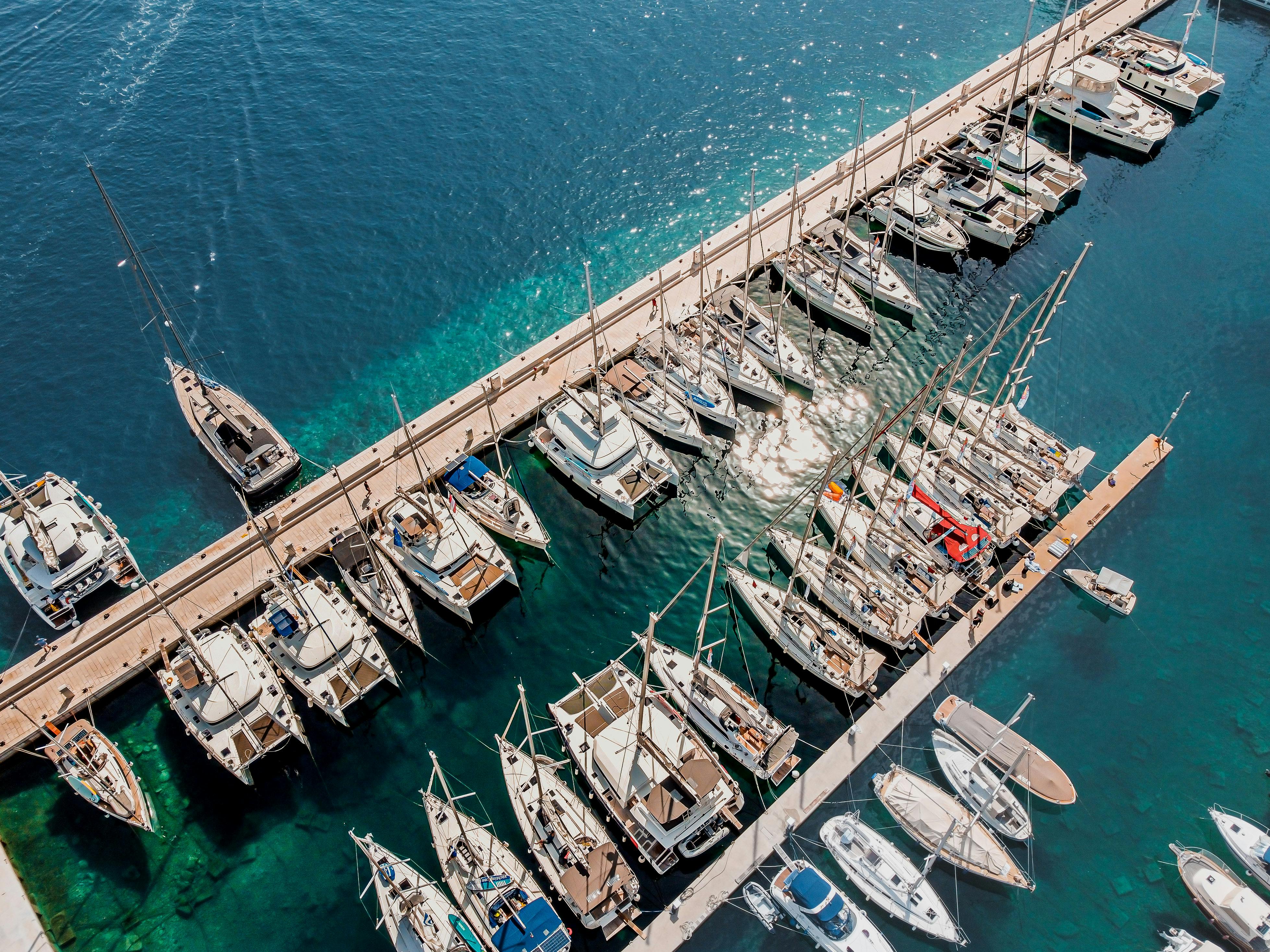 Aerial View of Maina in Korcula · Free Stock Photo