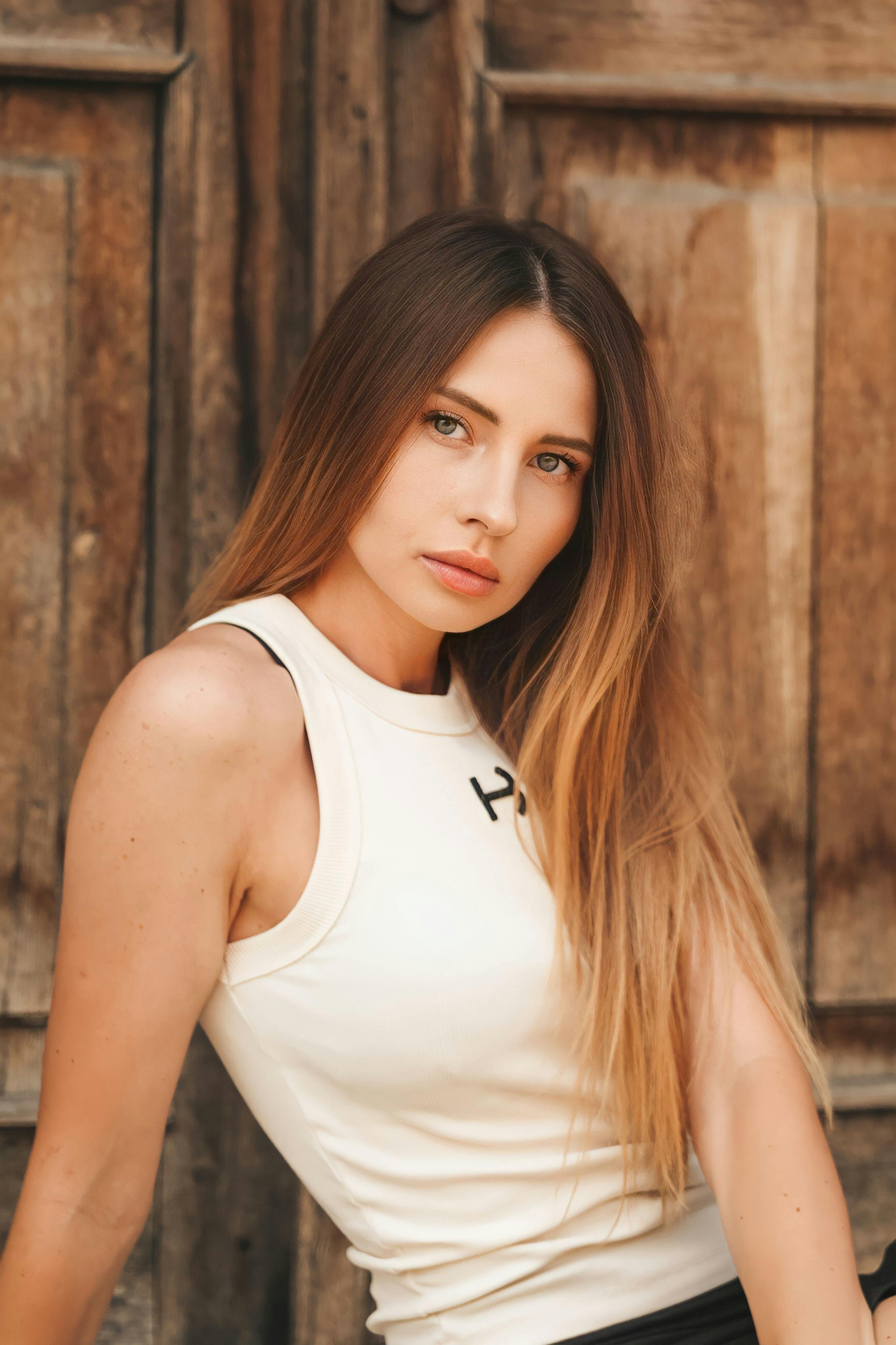 Model in Tank Top · Free Stock Photo