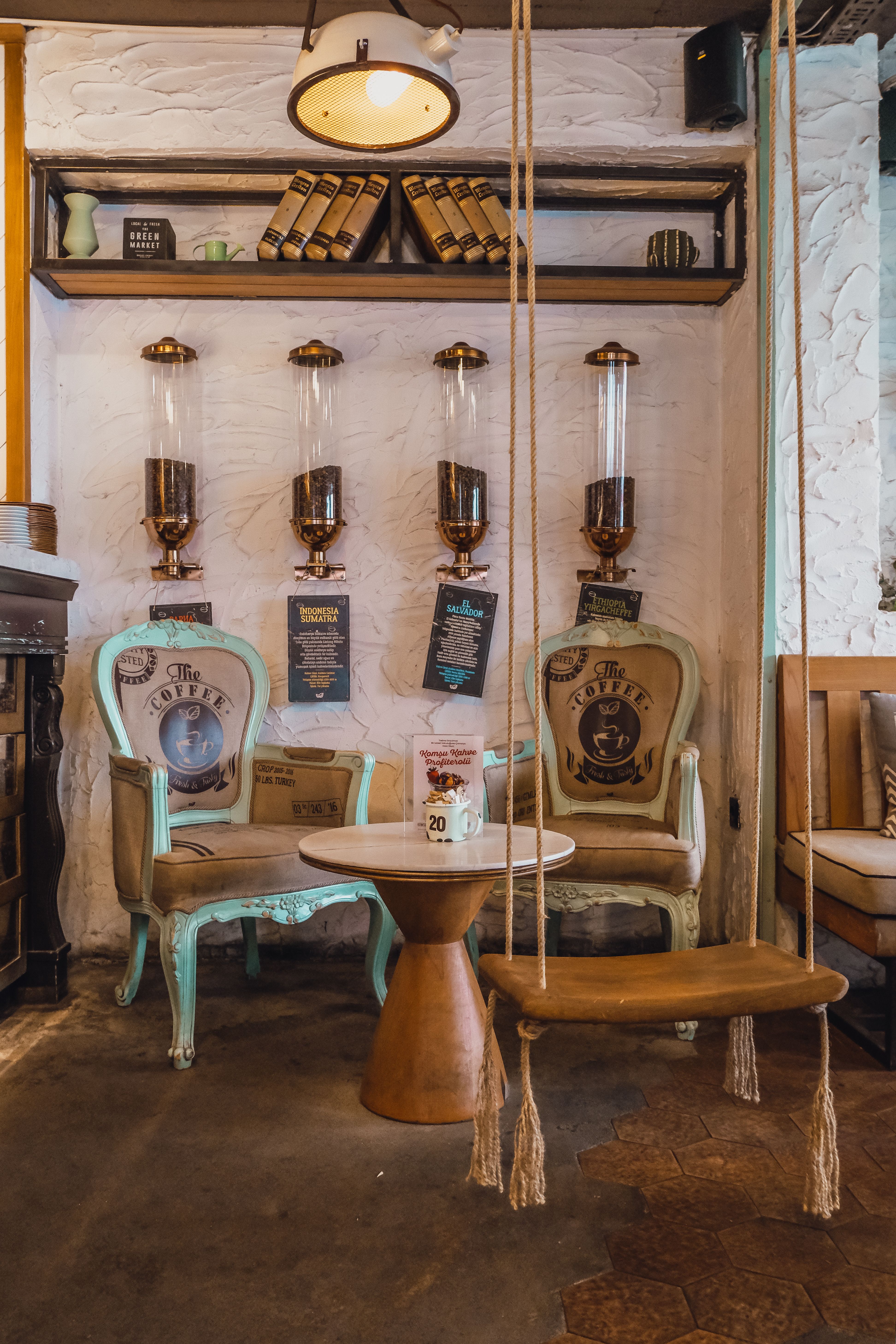 Creative Decor of Cafe · Free Stock Photo