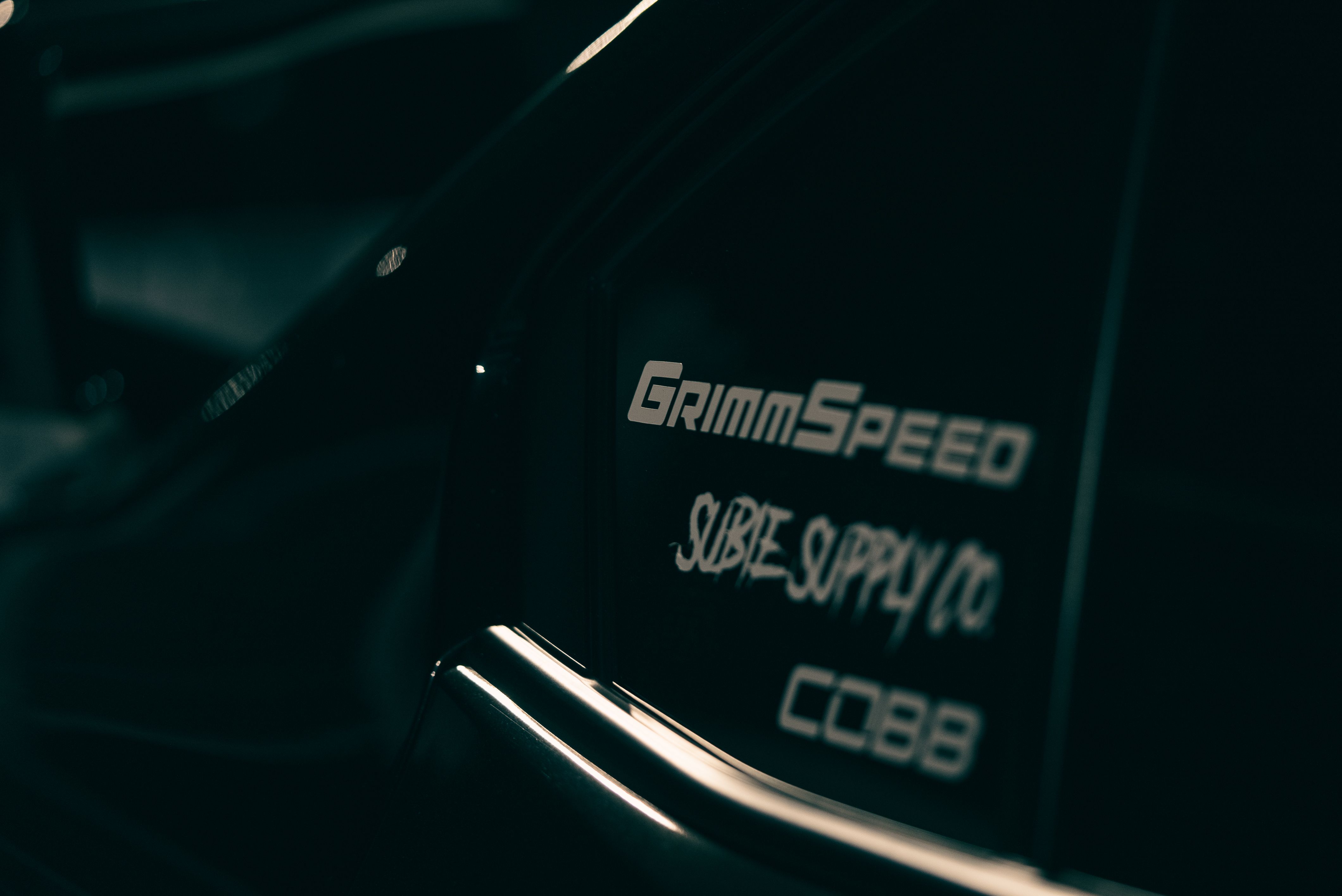 Close-up of Stickers on a Car · Free Stock Photo
