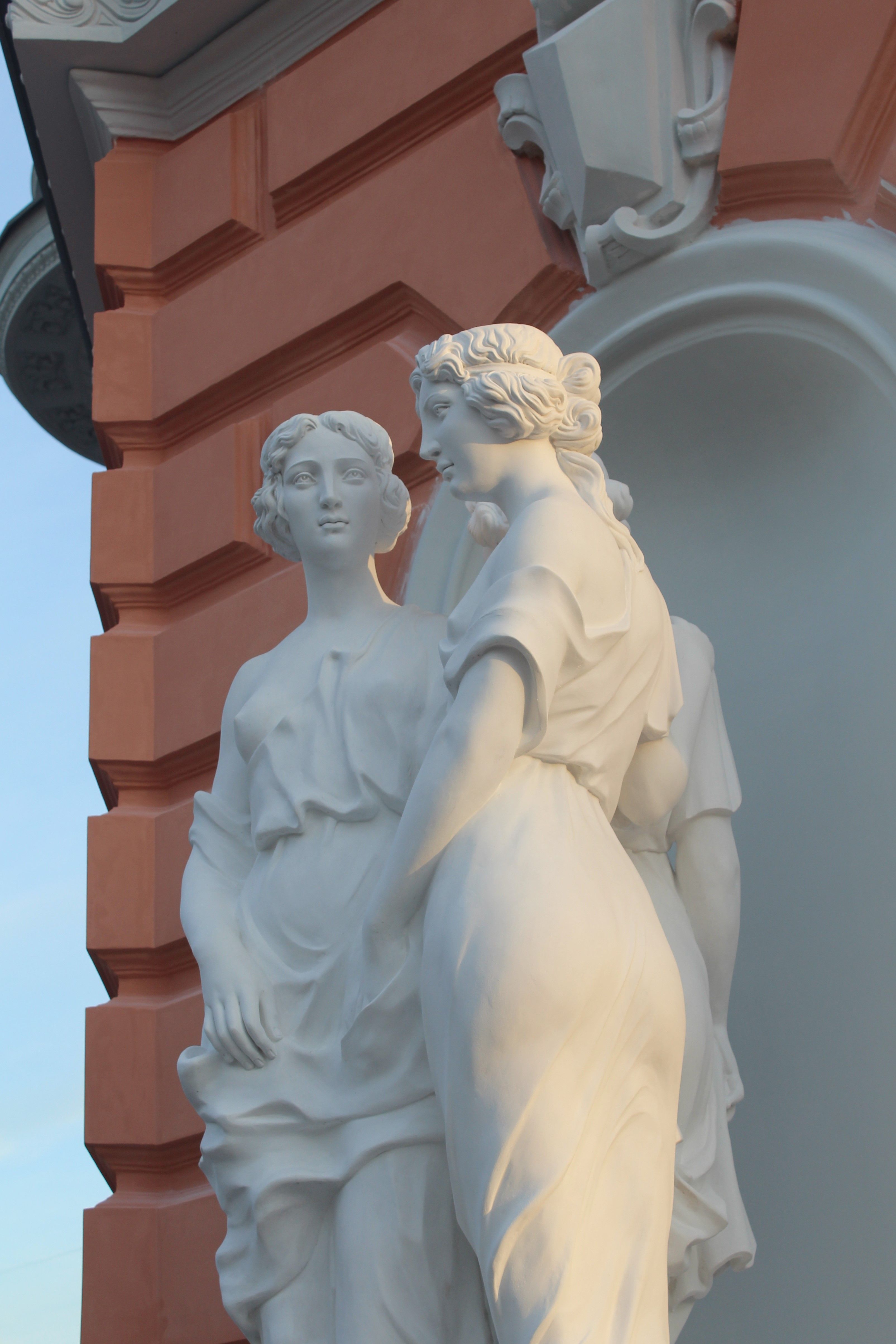 Close-up of Statues on the Exterior of a Traditional Building · Free ...