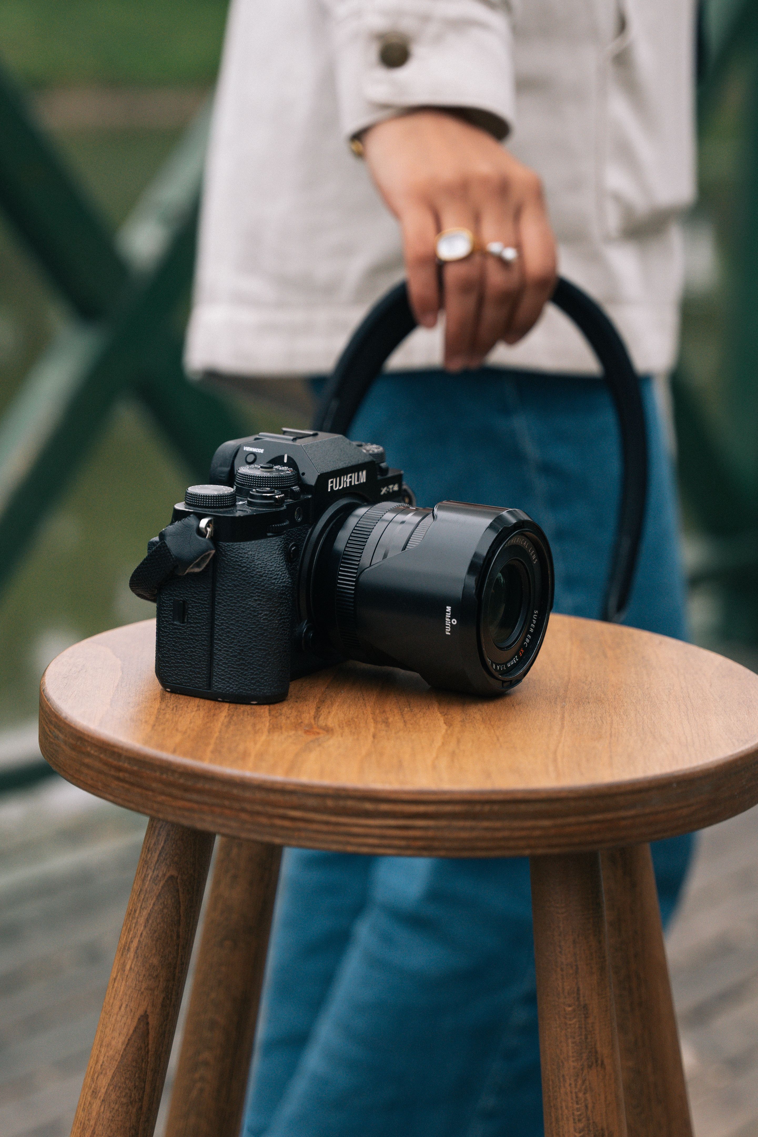 Camera on Table · Free Stock Photo