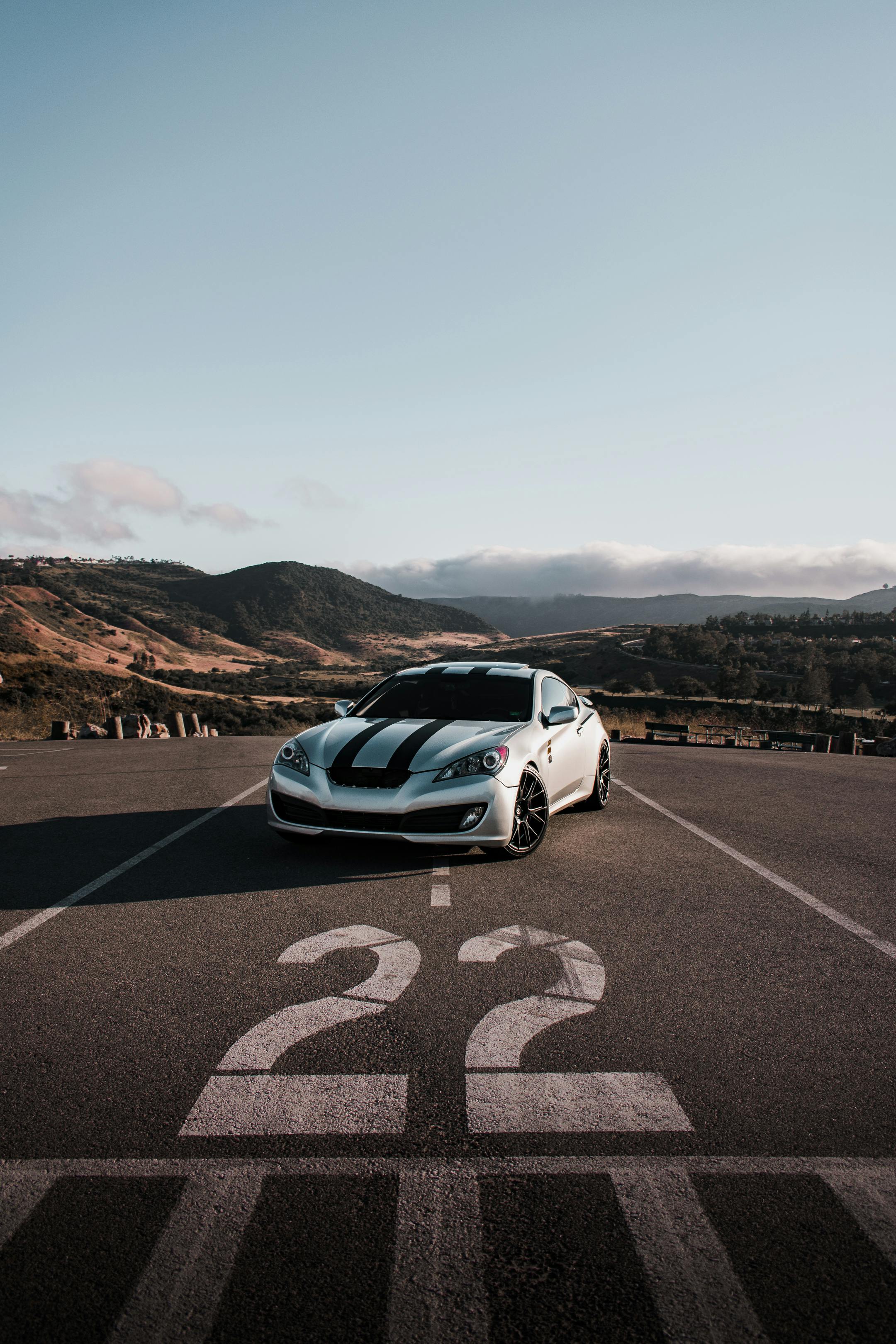 Sports Car on the Racing Track · Free Stock Photo