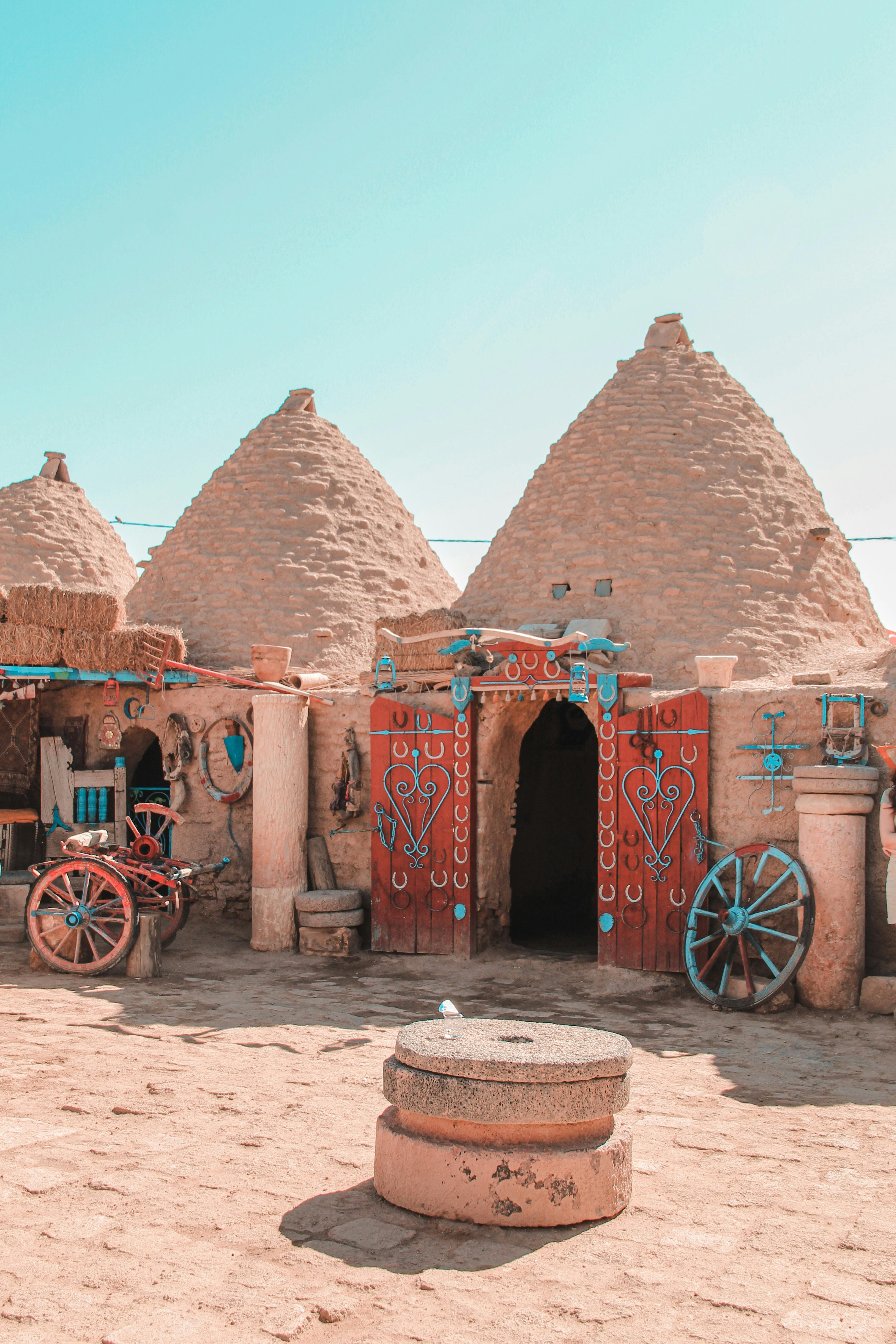 Stone, Tribal Huts in Village in Sanli Urfa in Turkey · Free Stock Photo