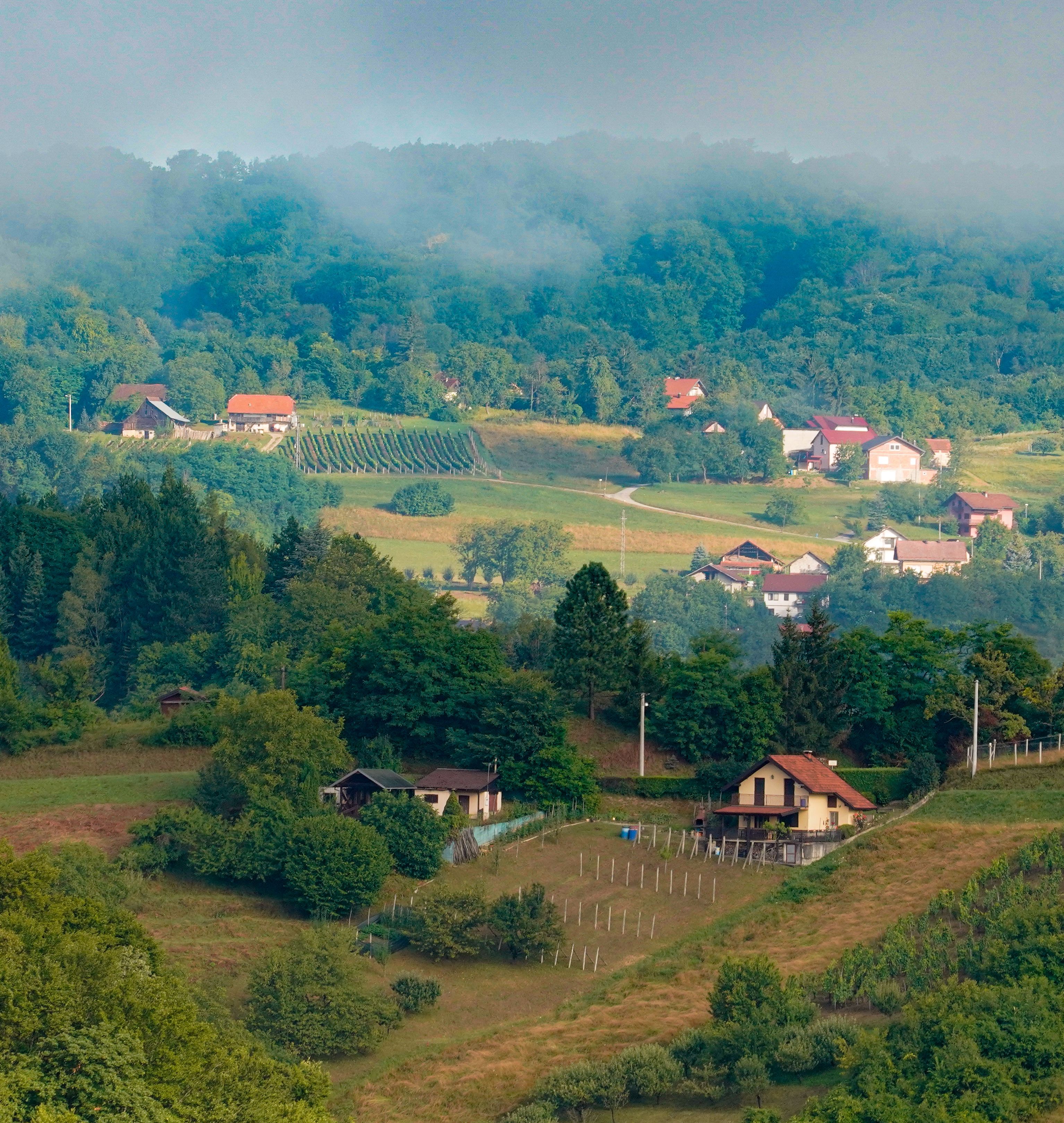 View of a Village · Free Stock Photo