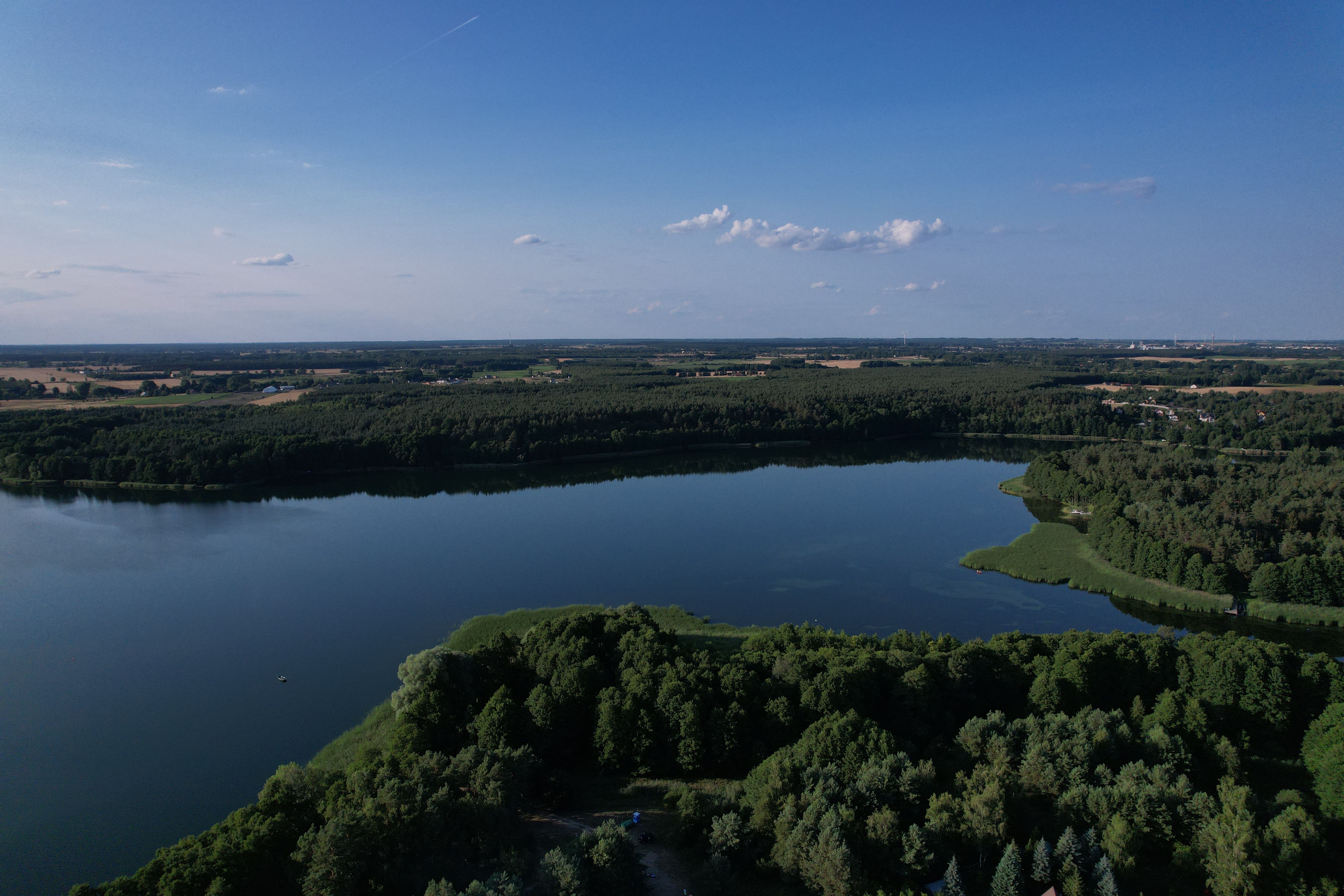 Large Lake in the Middle of the Forest · Free Stock Photo