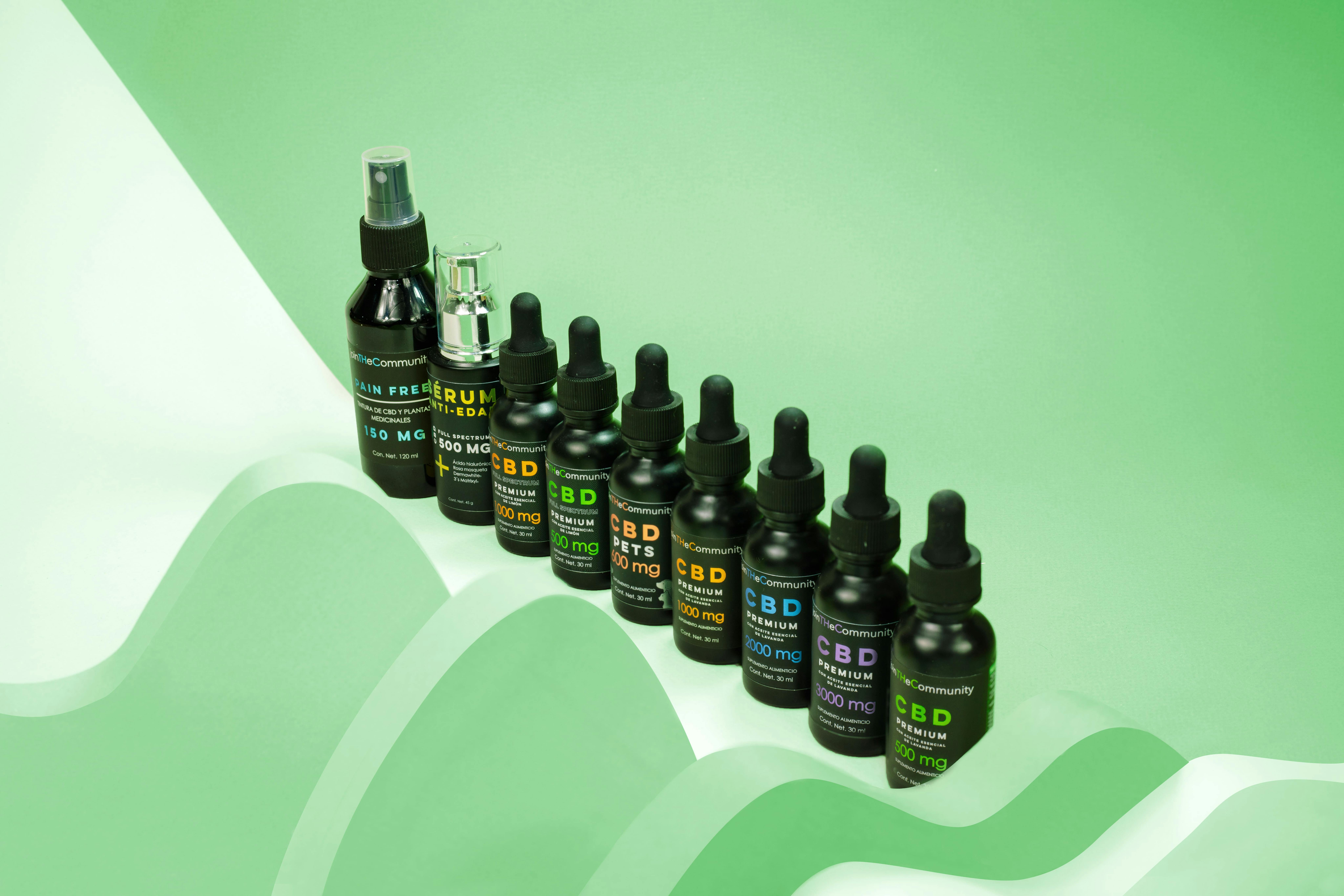 Foto de stock gratuita sobre aceite de cáñamo, aceite de cbd, aceite ...