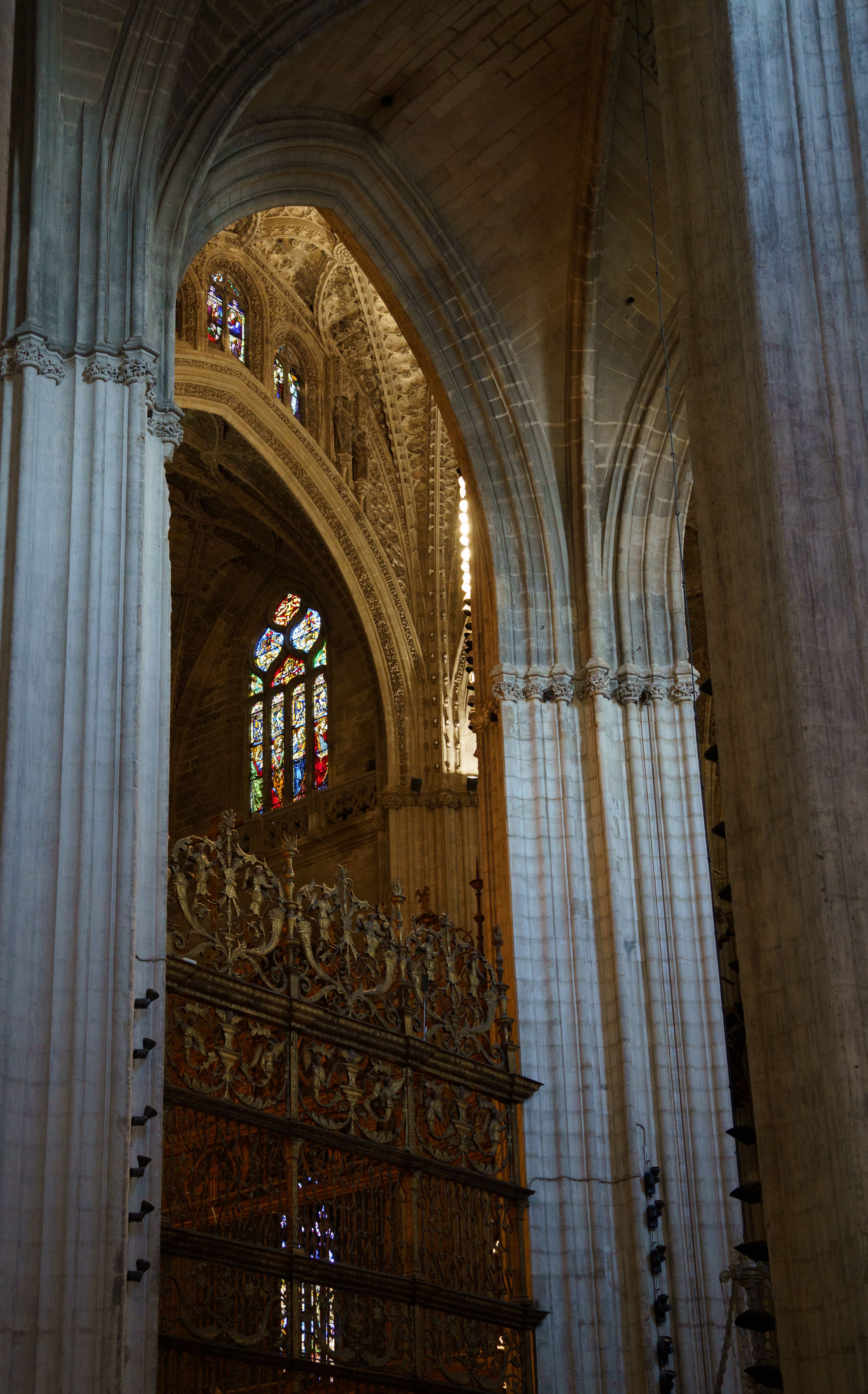 Ornamental Iron Gates in Cathedral of Seville, Spain · Free Stock Photo
