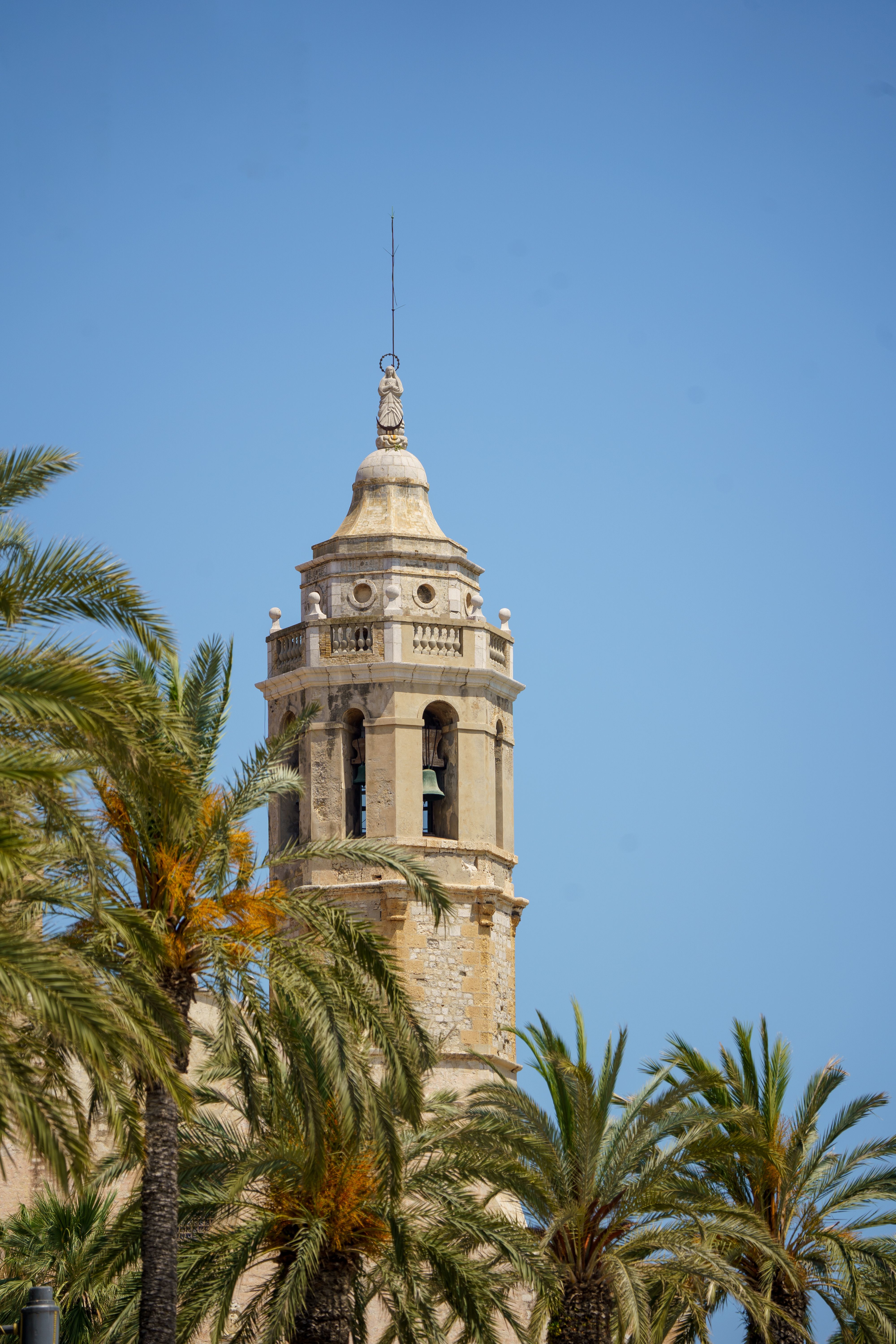 Church Tower in Sitges, Spain · Free Stock Photo