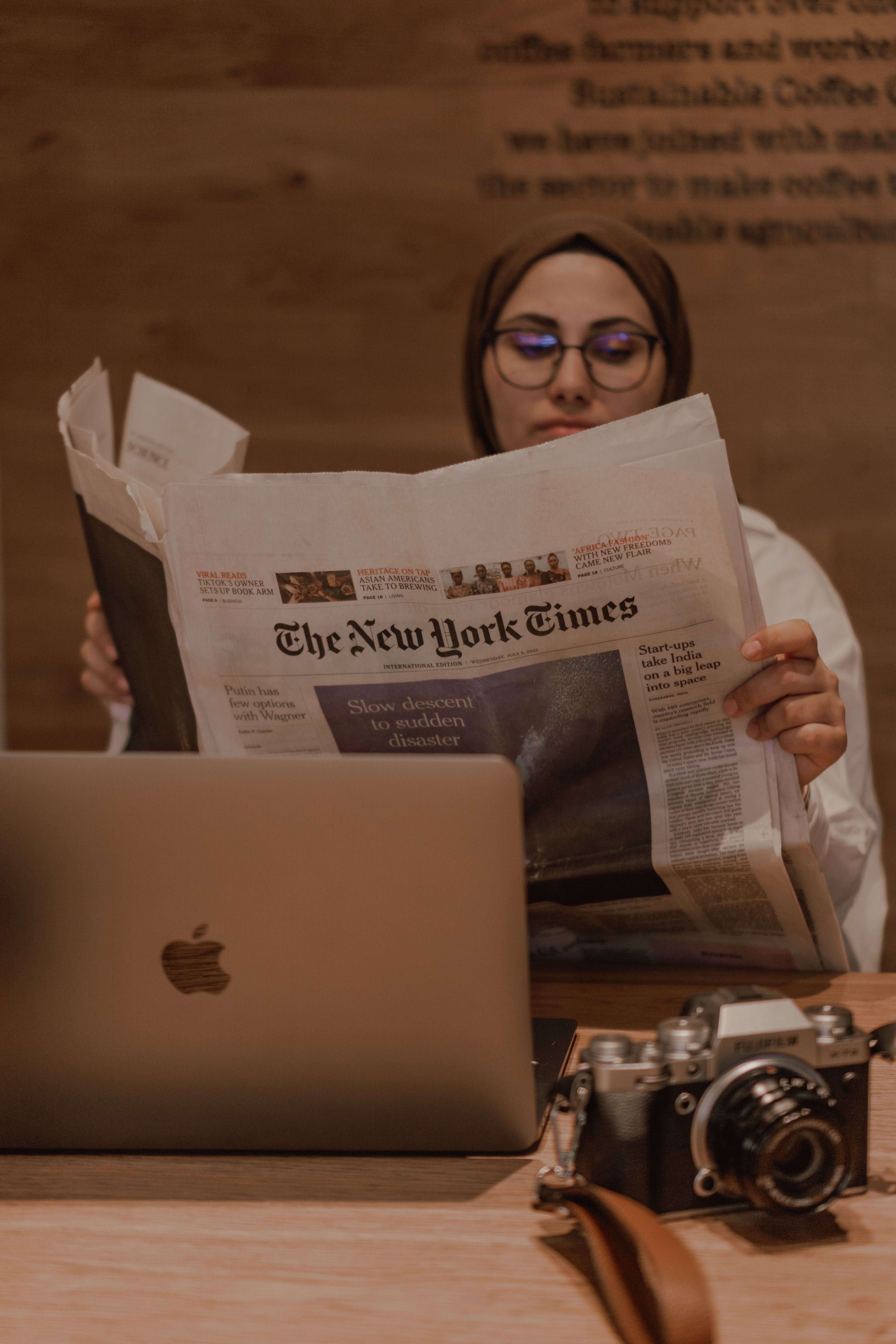 Newspaper And Laptop And Camera Photos, Download The BEST Free ...