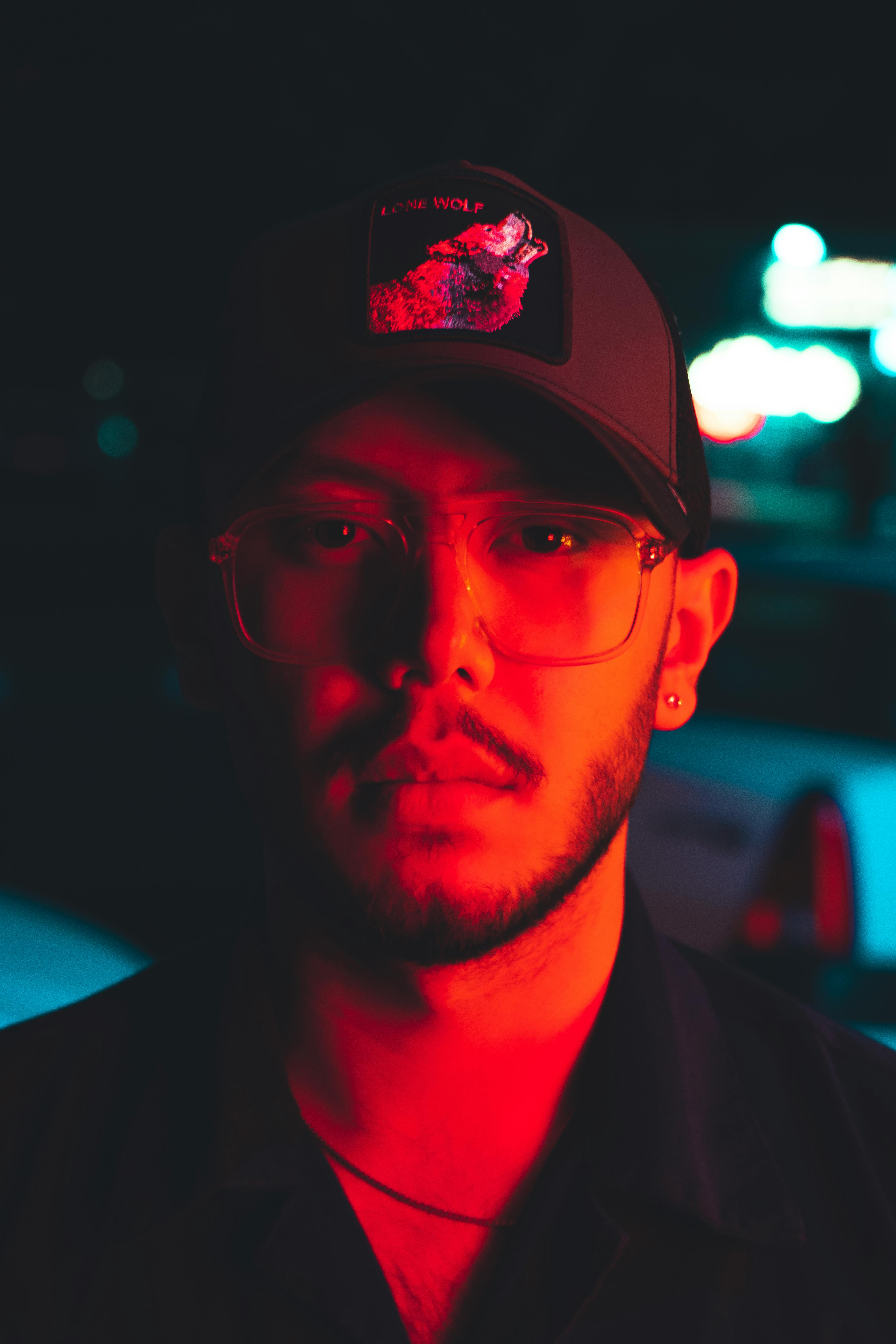 Man in Cap and Eyeglasses · Free Stock Photo