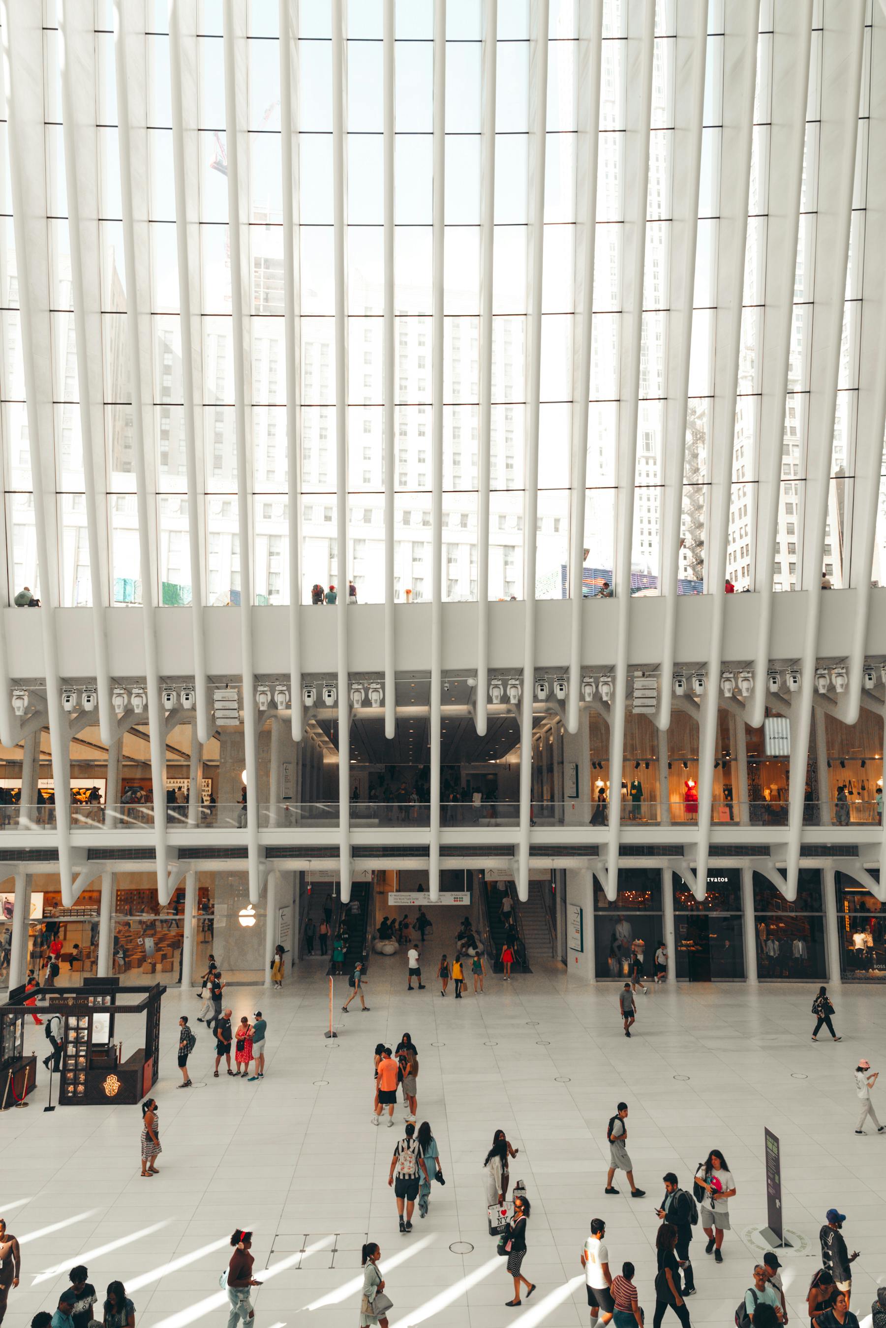 Crowd of People Inside White Building · Free Stock Photo