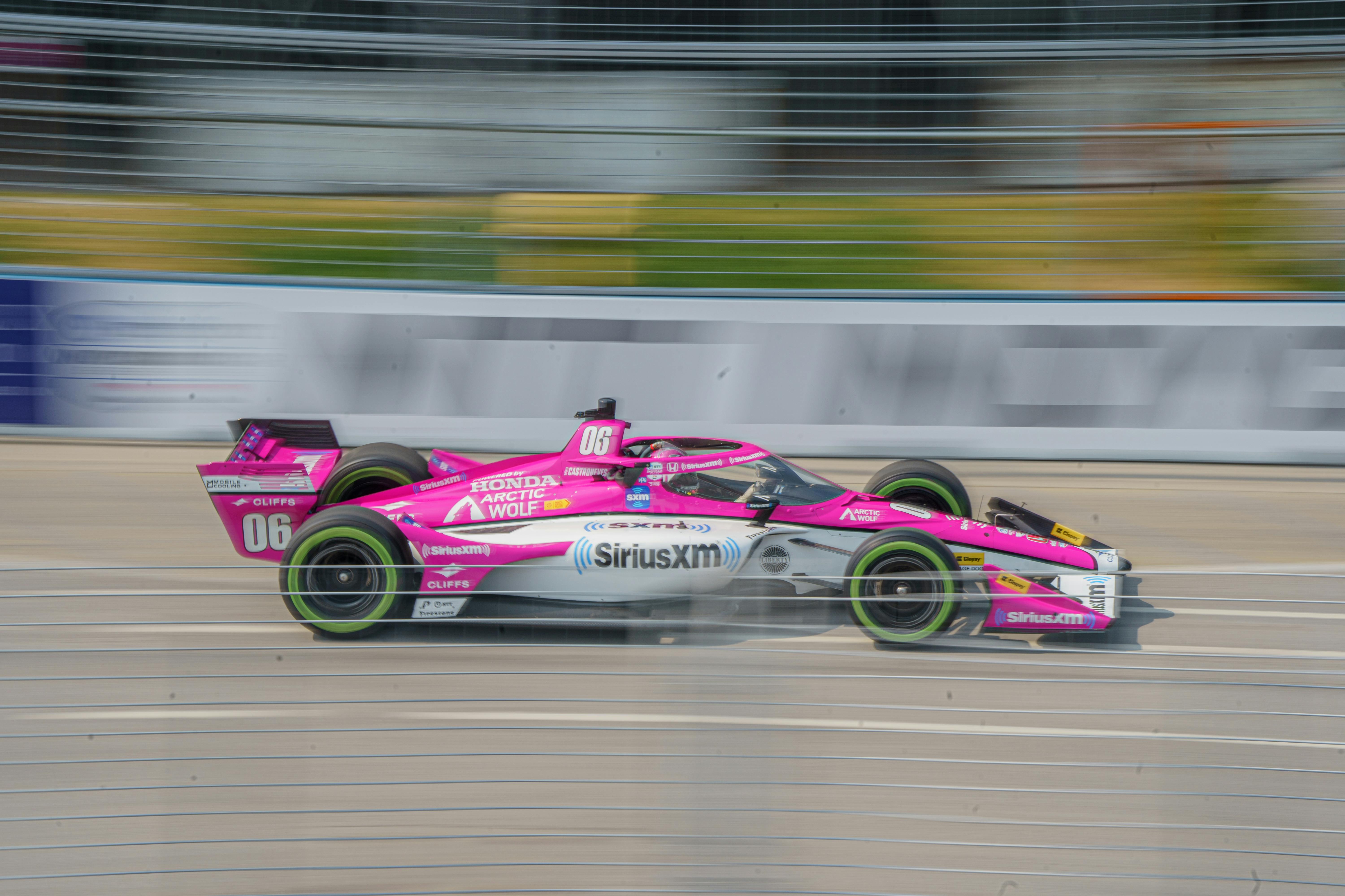 Pink Formula on Circuit · Free Stock Photo