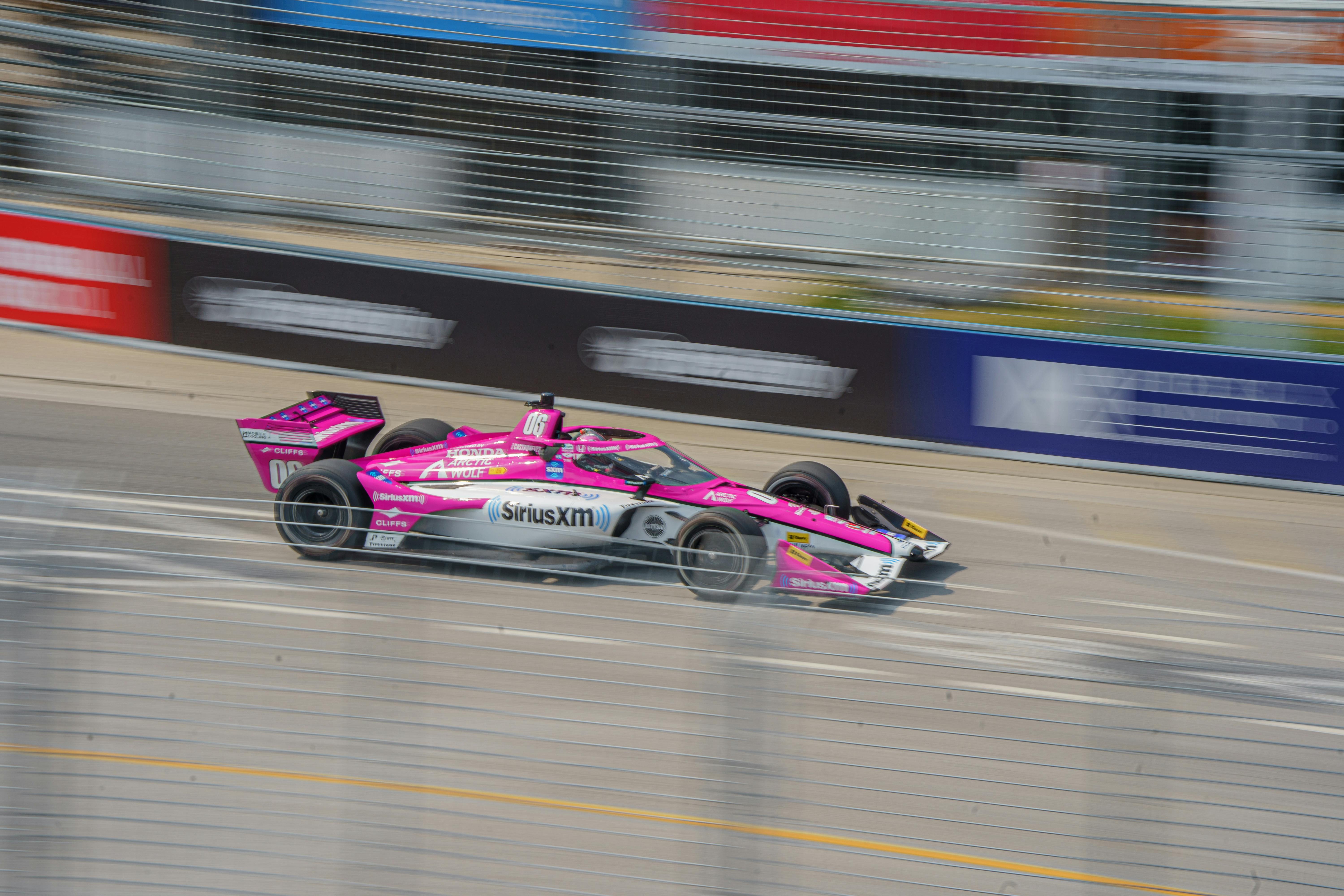 SiriusXM IndyCar Racing Around the Track · Free Stock Photo