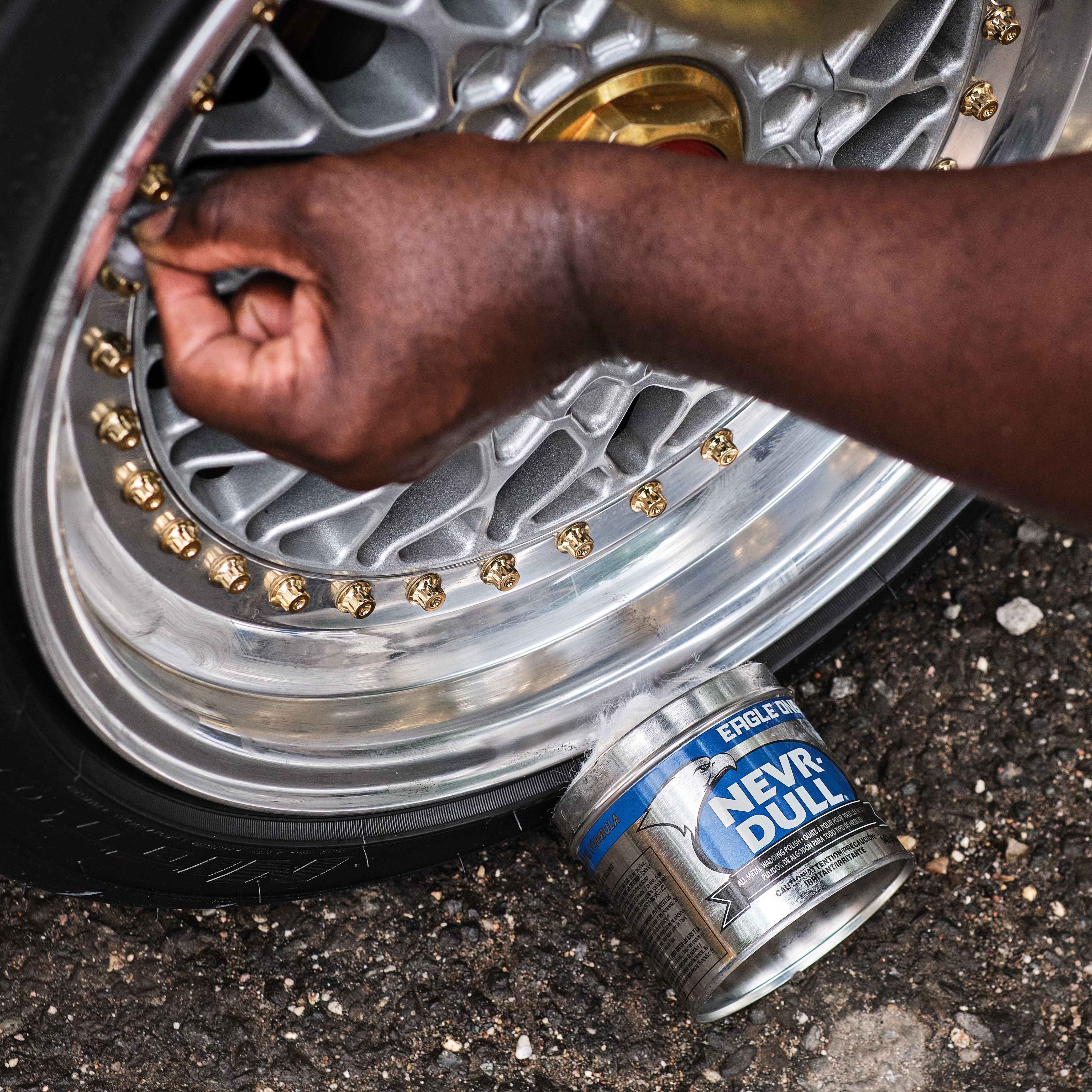 Man Hand on Car Wheel · Free Stock Photo