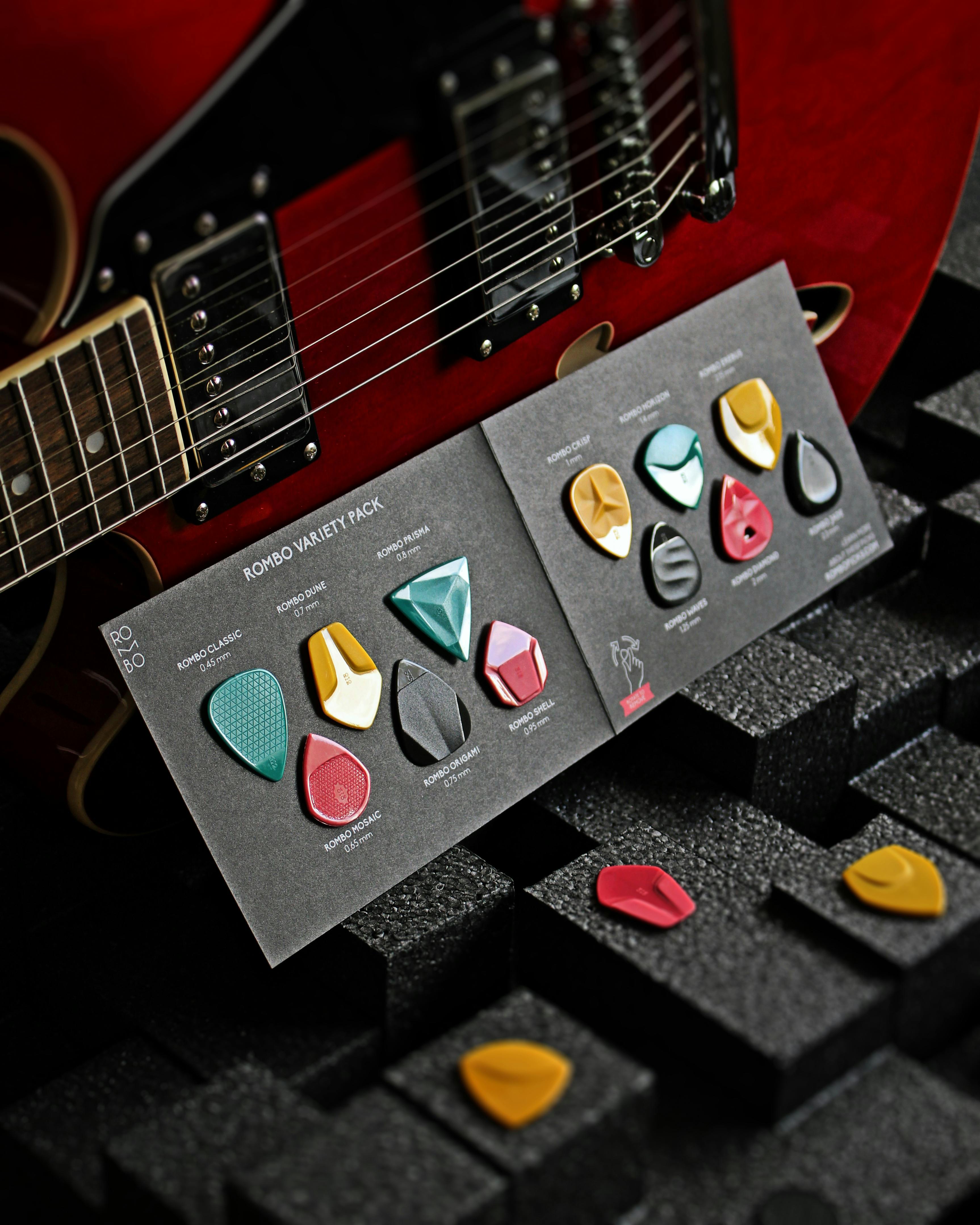 Colorful Guitar Picks · Free Stock Photo