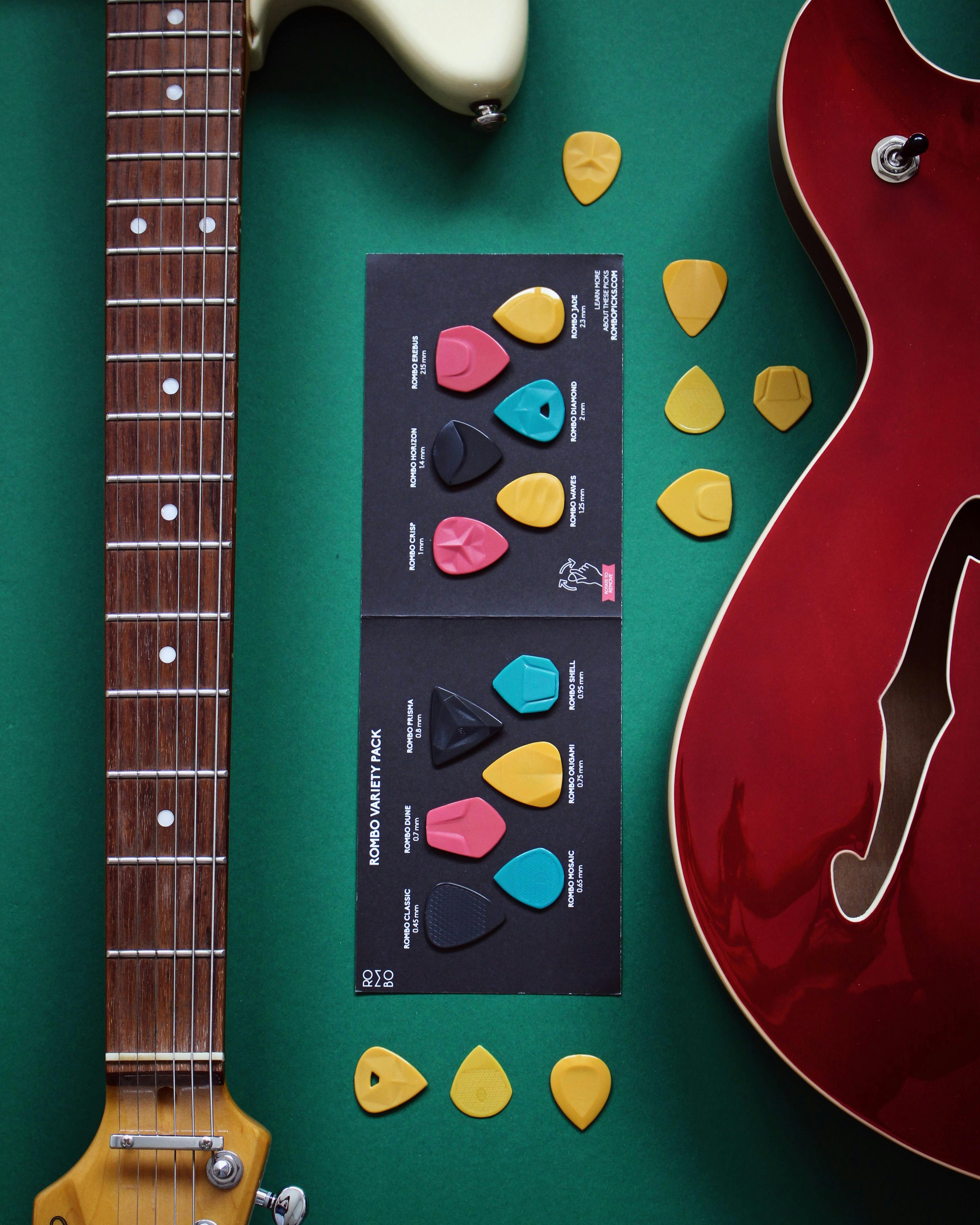 Colorful Picks for Guitar · Free Stock Photo