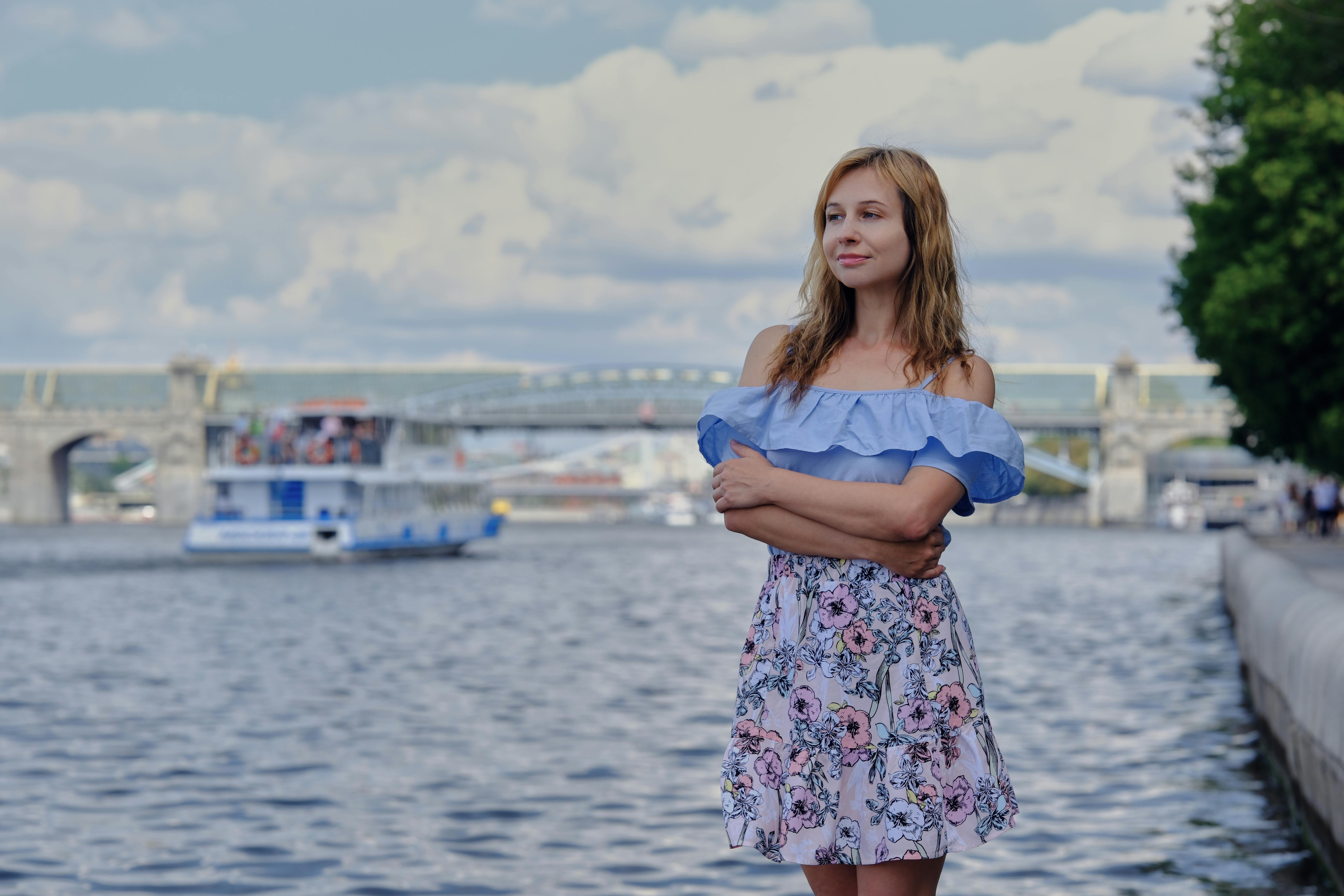Shells on Woman Leg on Beach · Free Stock Photo
