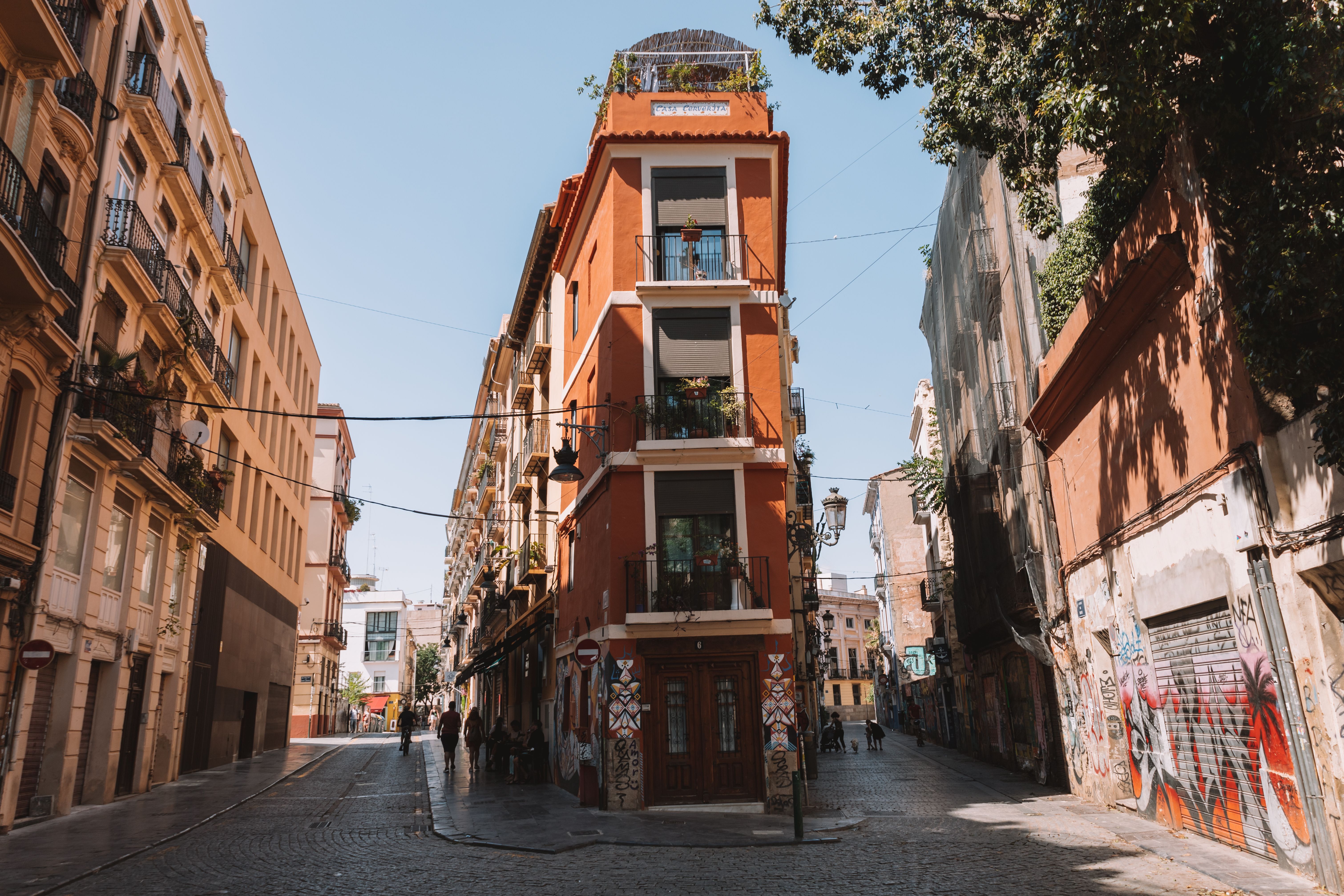 Street in Valencia City · Free Stock Photo