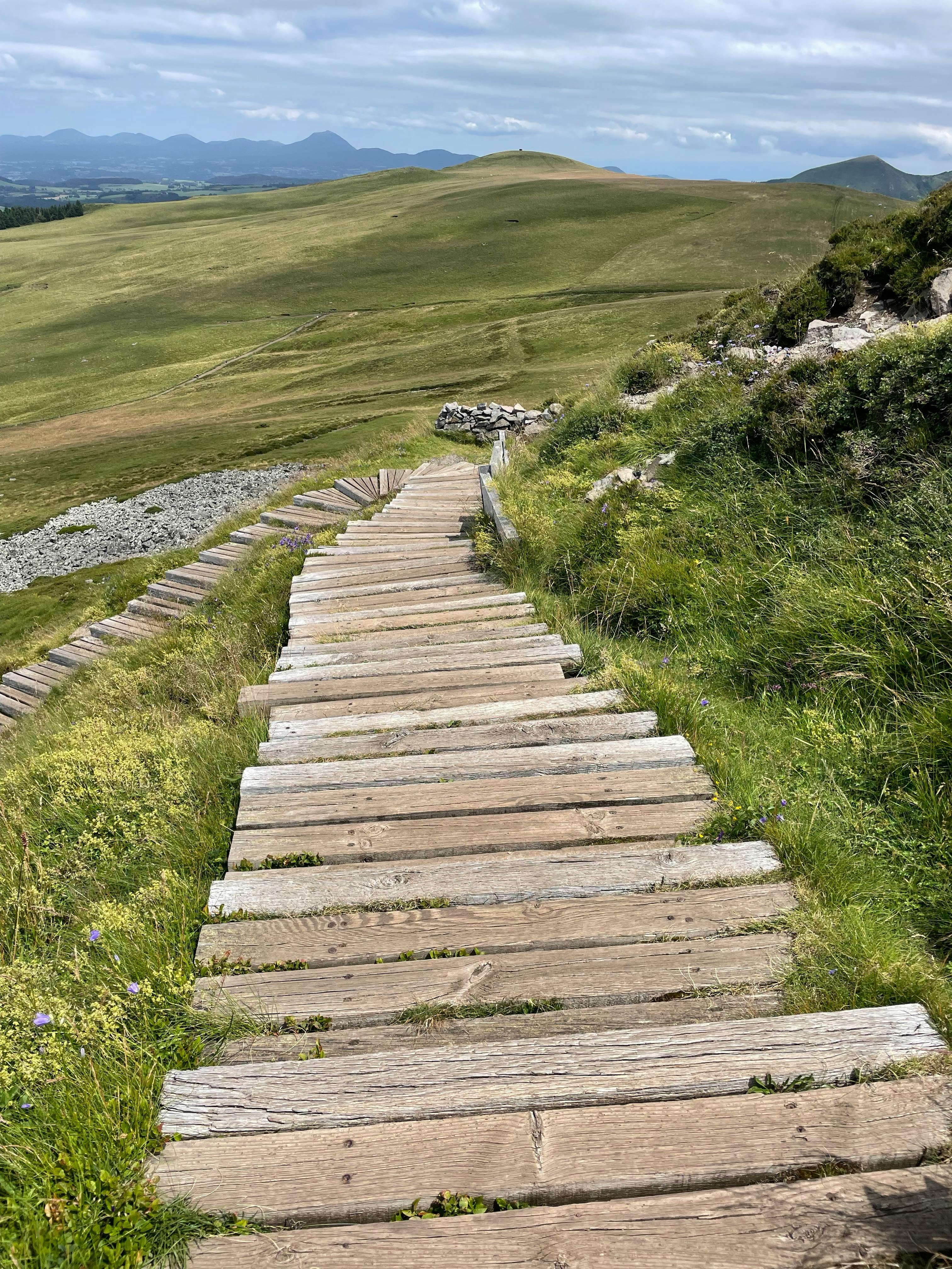 Boardwalk Footpath in the Hills · Free Stock Photo