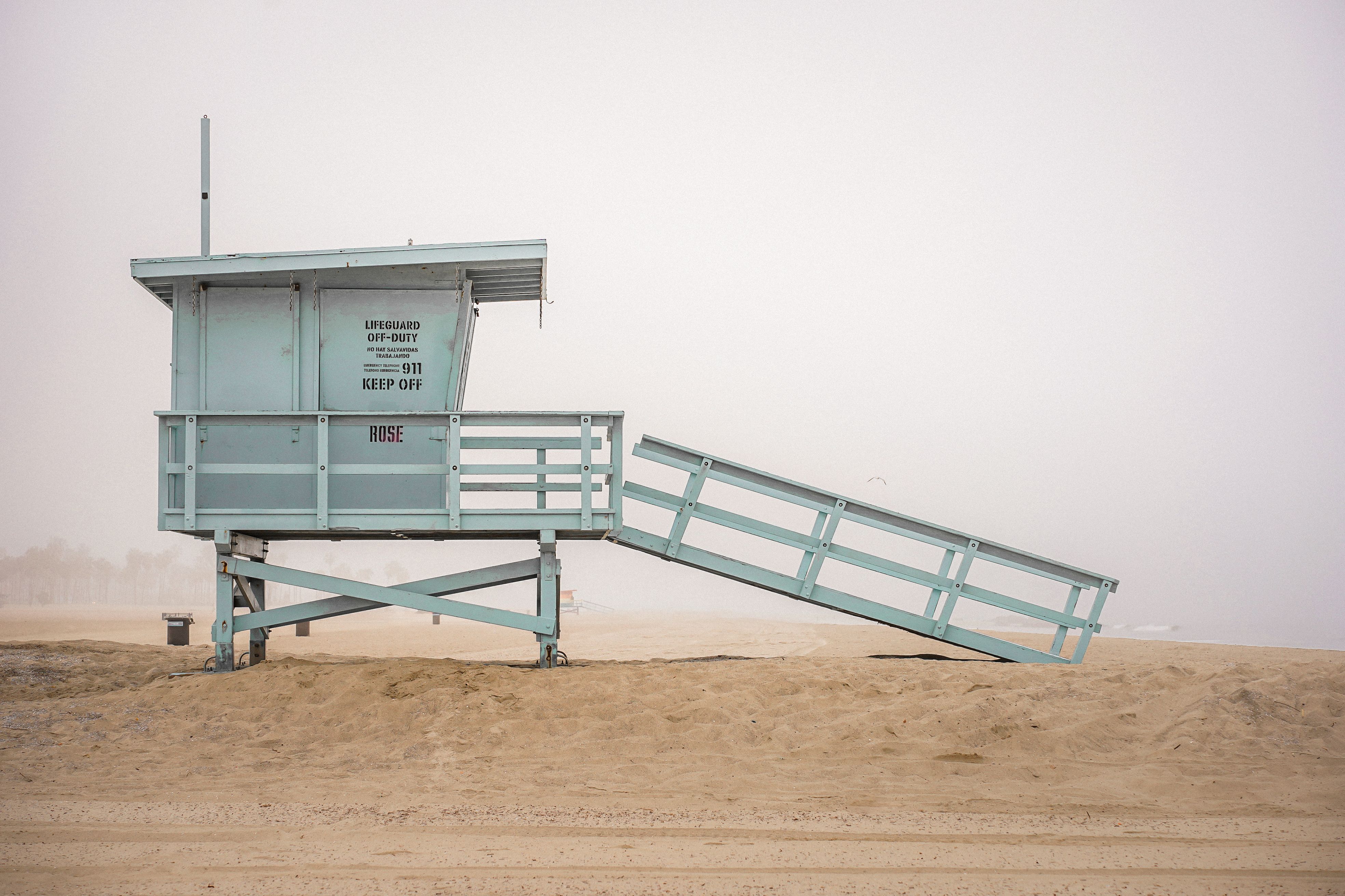 Pink Lifeguard Tower in Miami, USA · Free Stock Photo