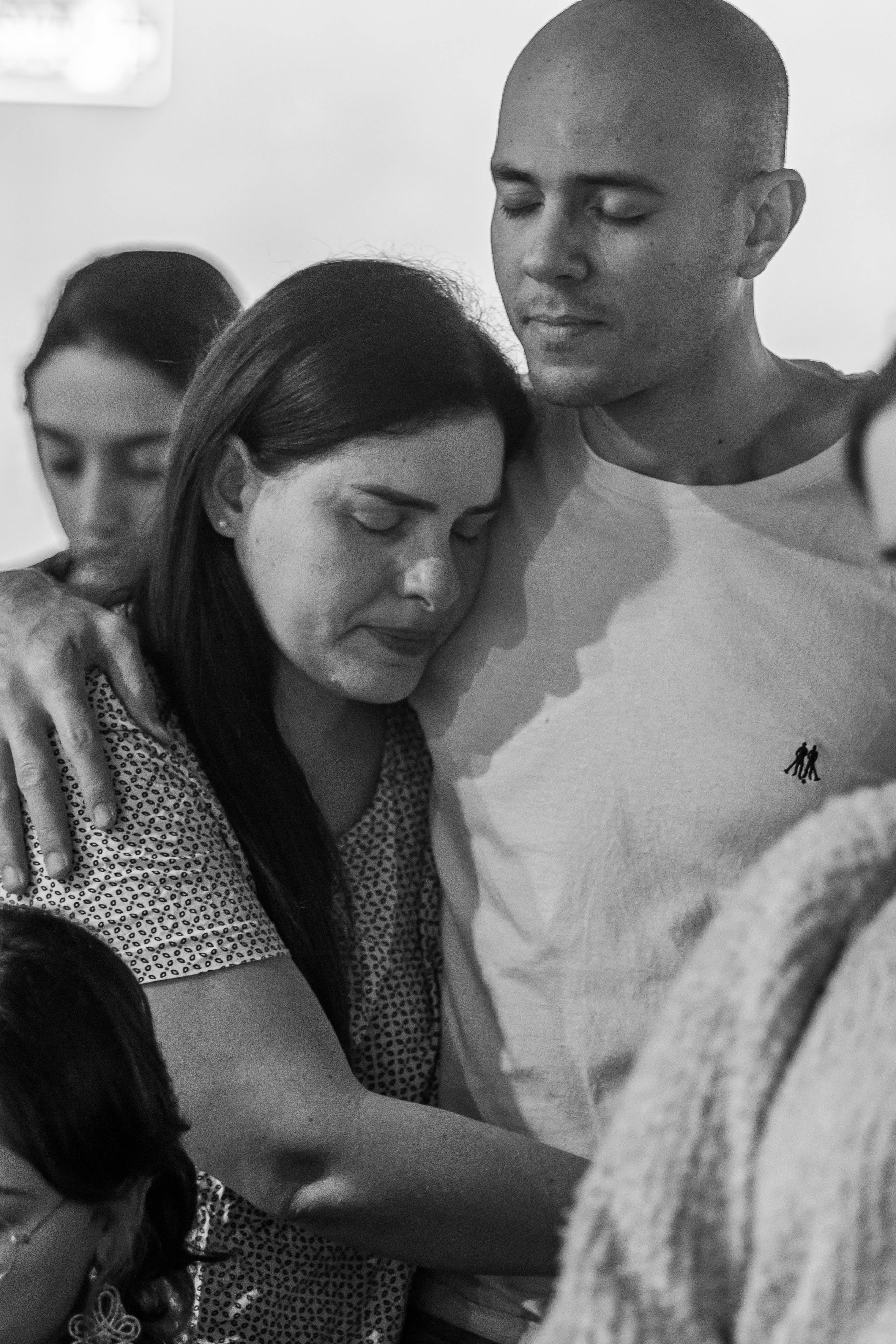 Man Hugging Crying Woman · Free Stock Photo