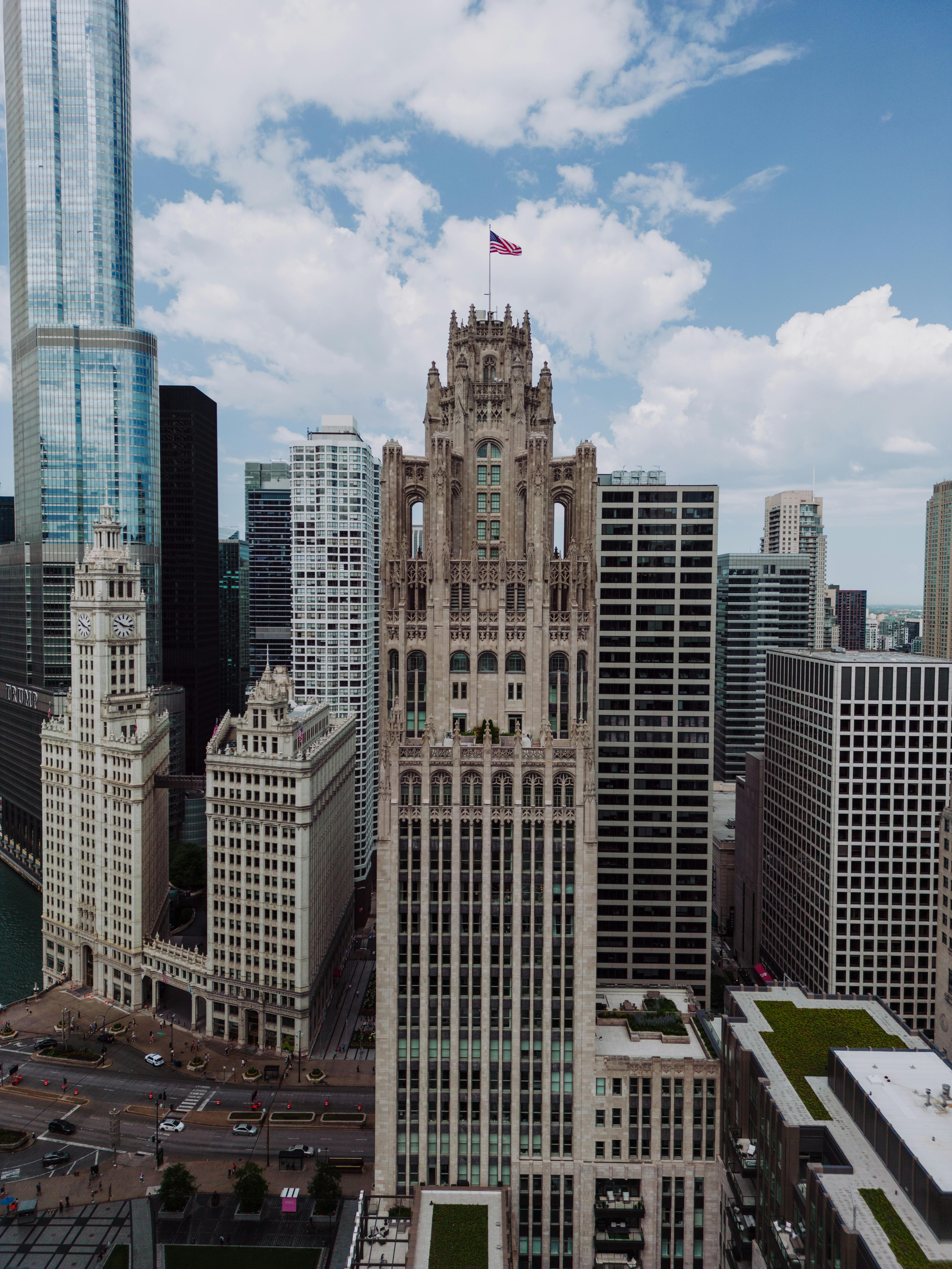 Street in Downtown Chicago · Free Stock Photo