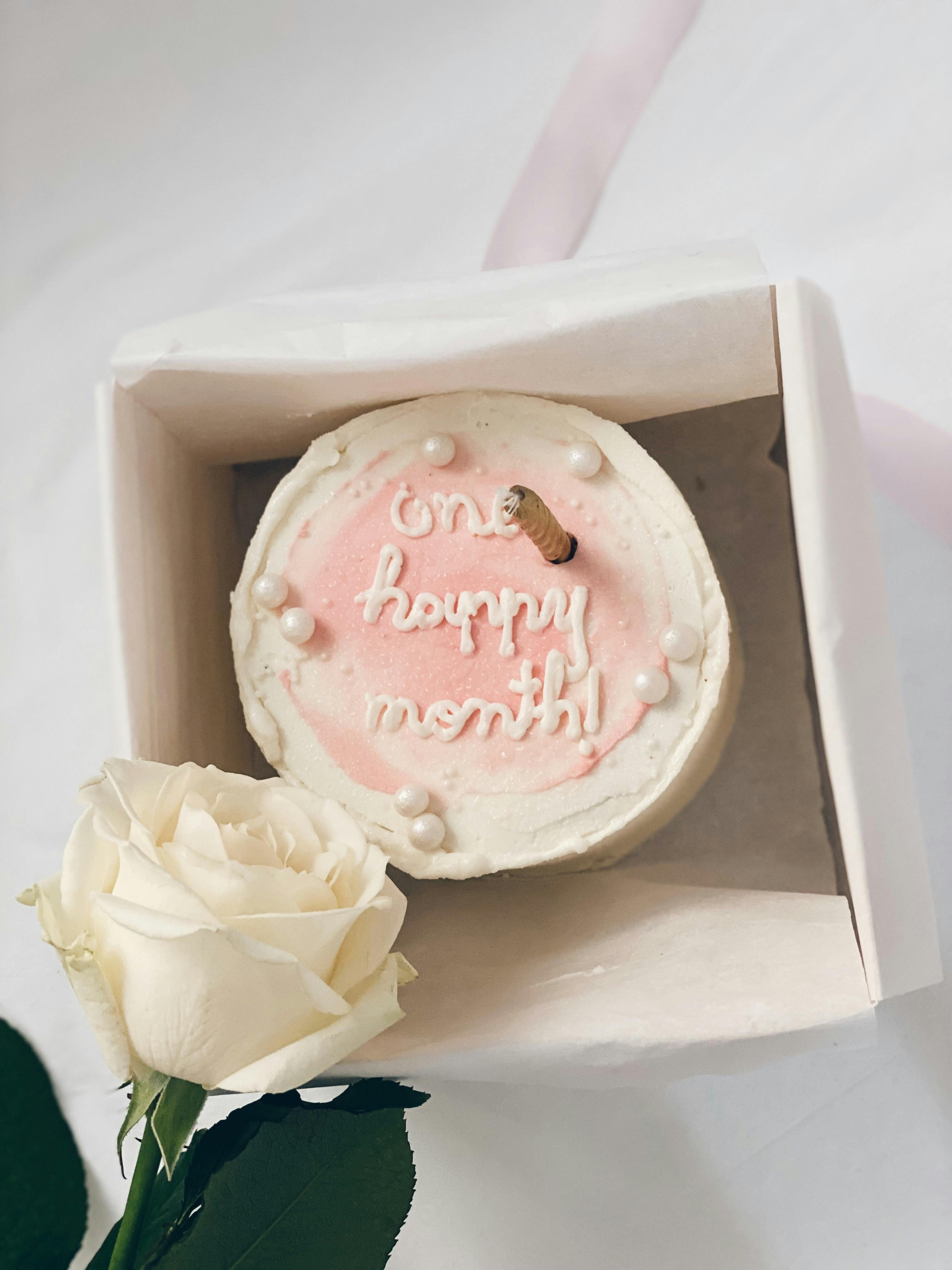 Happy Month Cake · Free Stock Photo