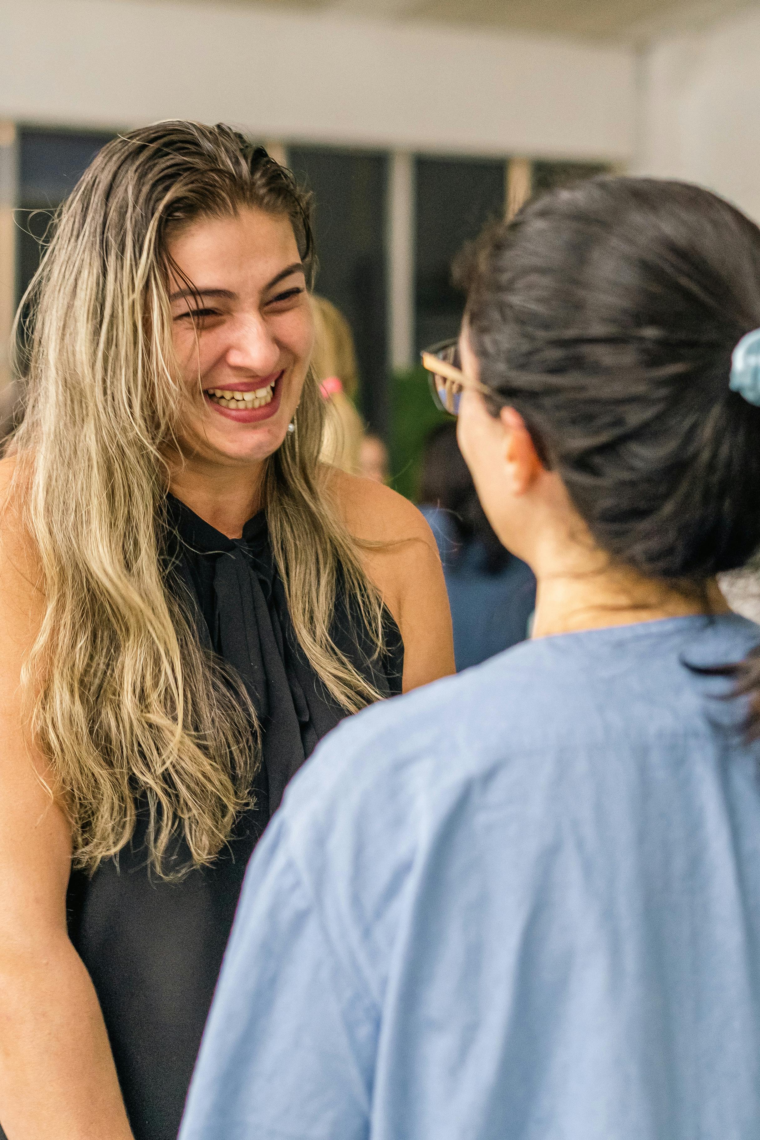 Two Friends Talking · Free Stock Photo