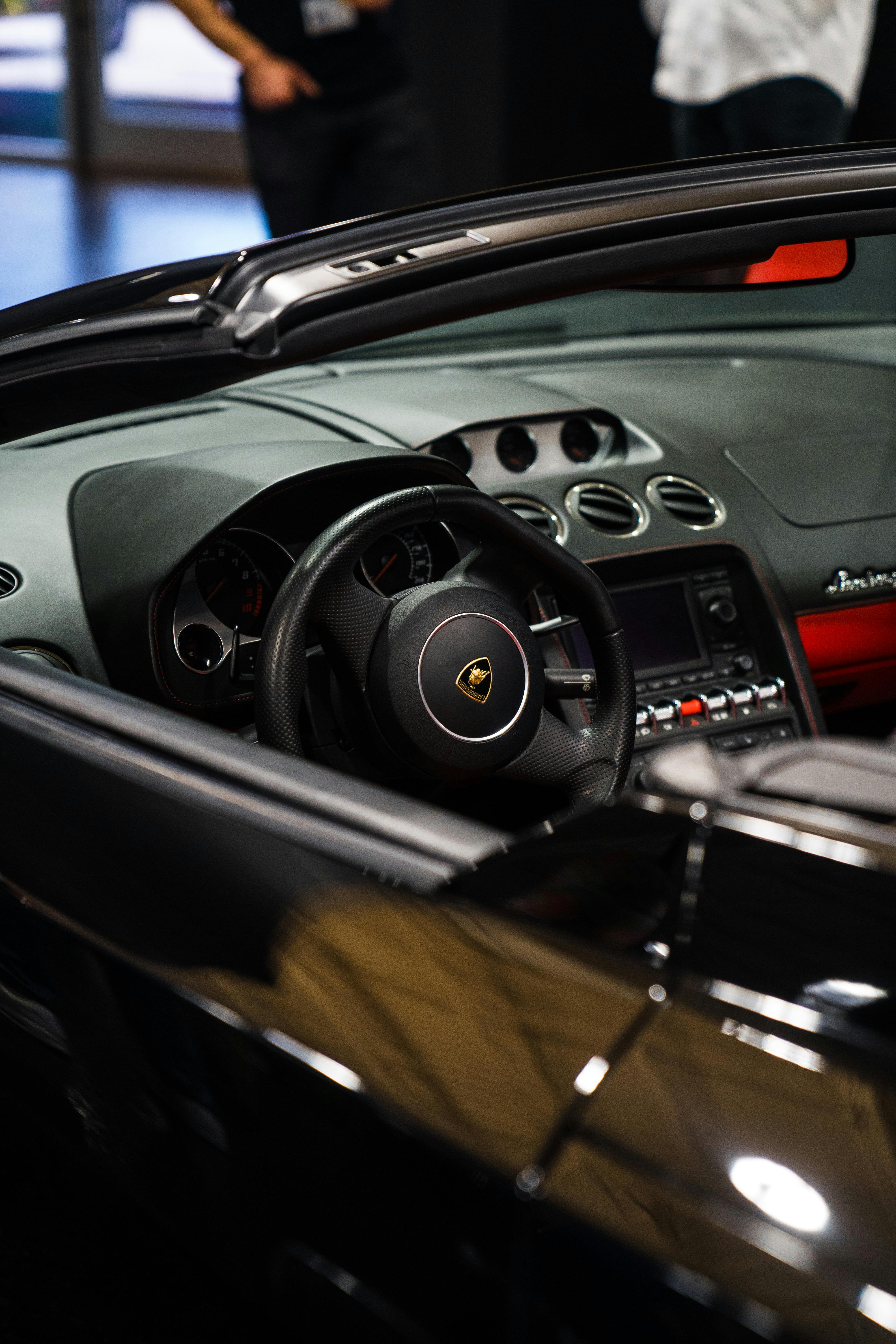 Interior of a Convertible Car · Free Stock Photo