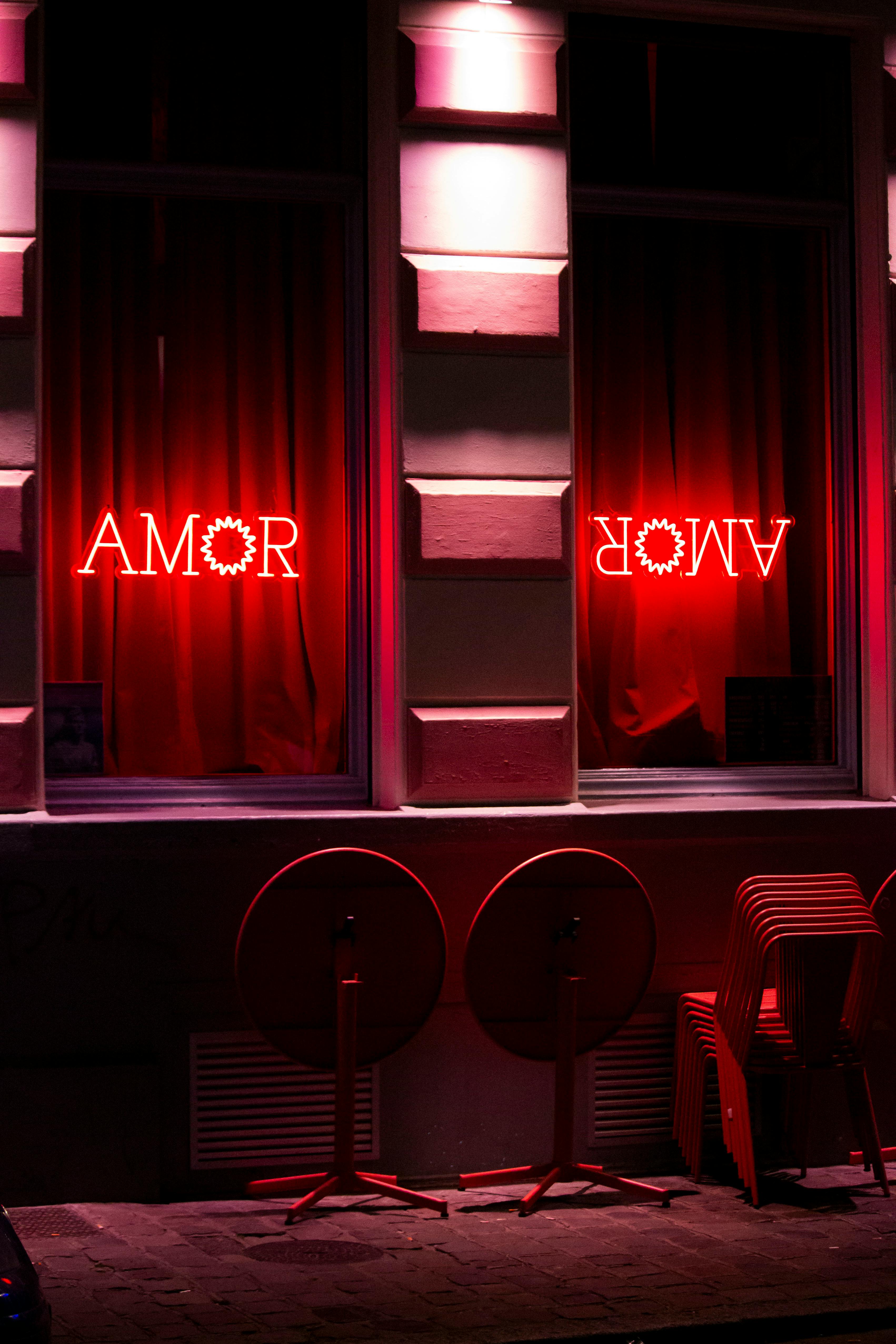 Neon Amor Light · Free Stock Photo