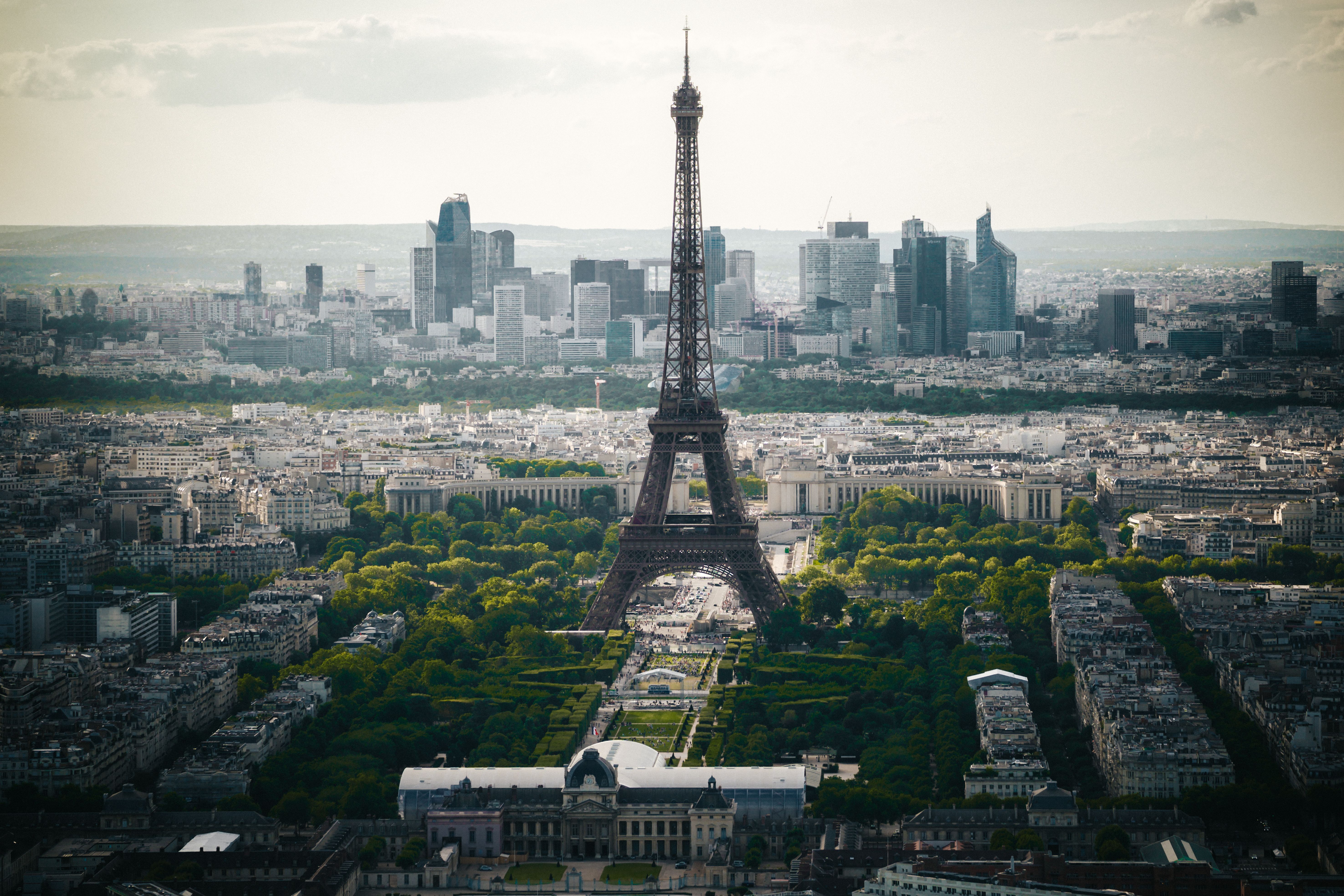 Panoramic View Of City Of Paris · Free Stock Photo