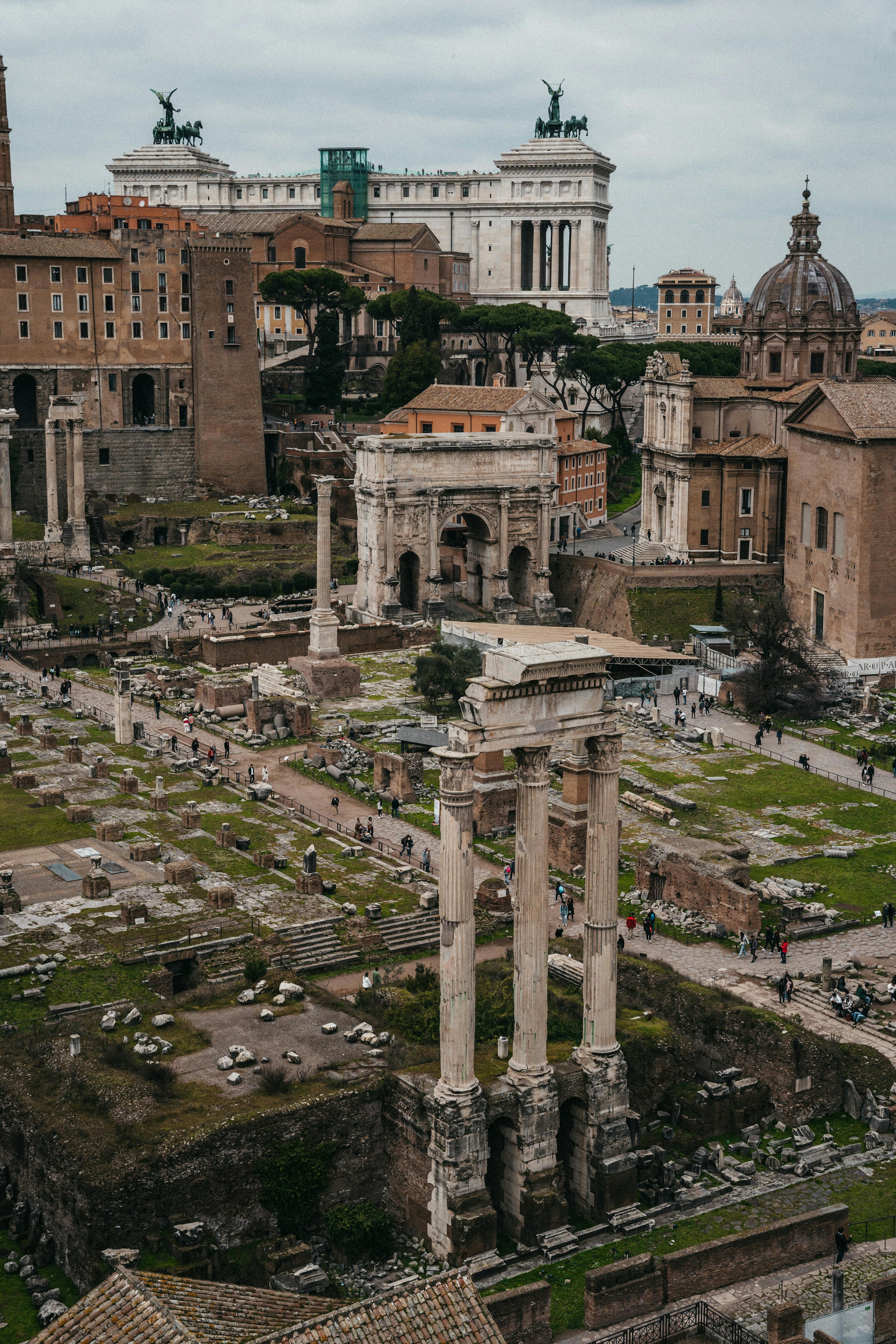 Forum Romanum in Rome · Free Stock Photo