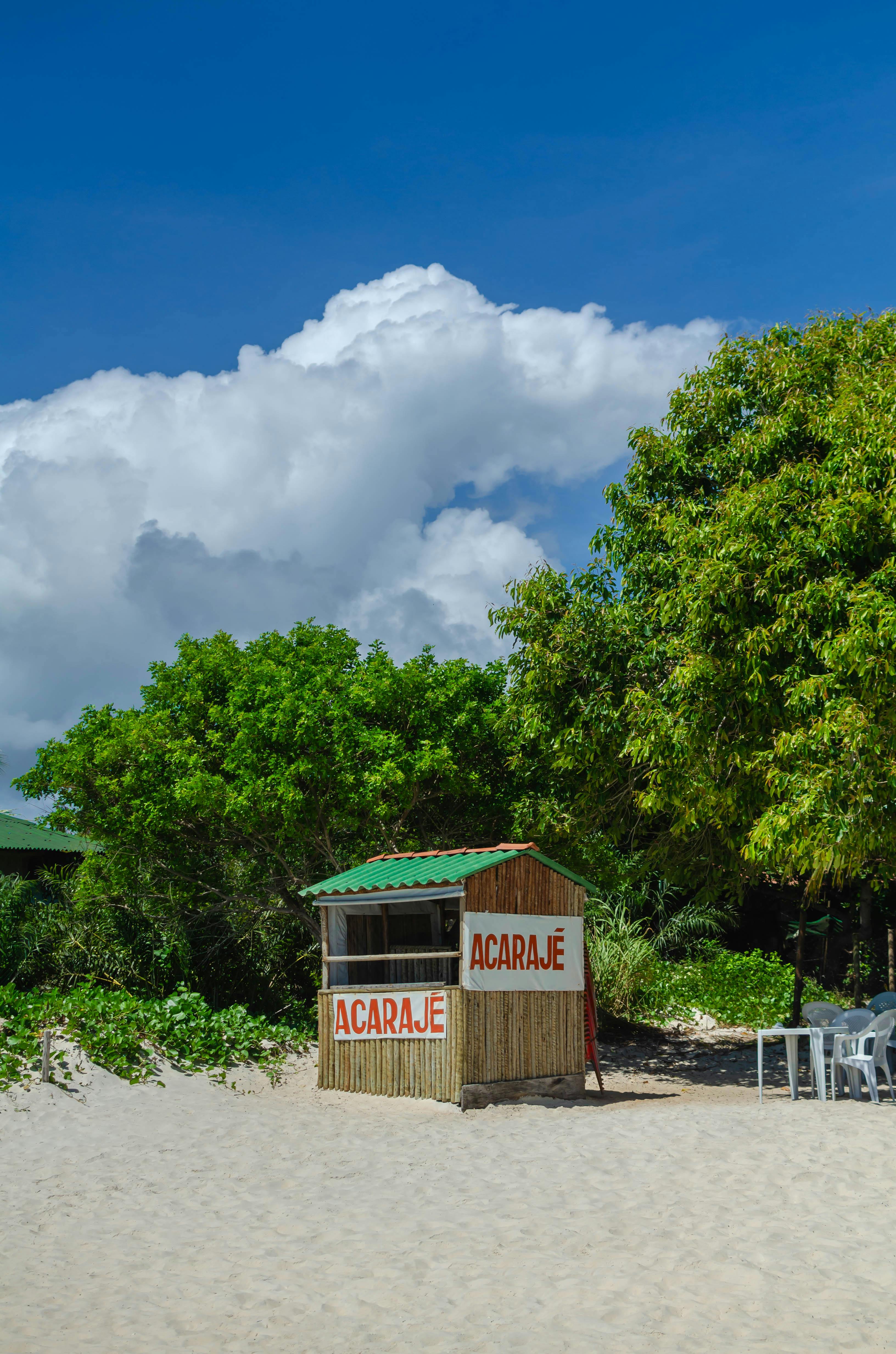 Wooden Stall on the Beach · Free Stock Photo
