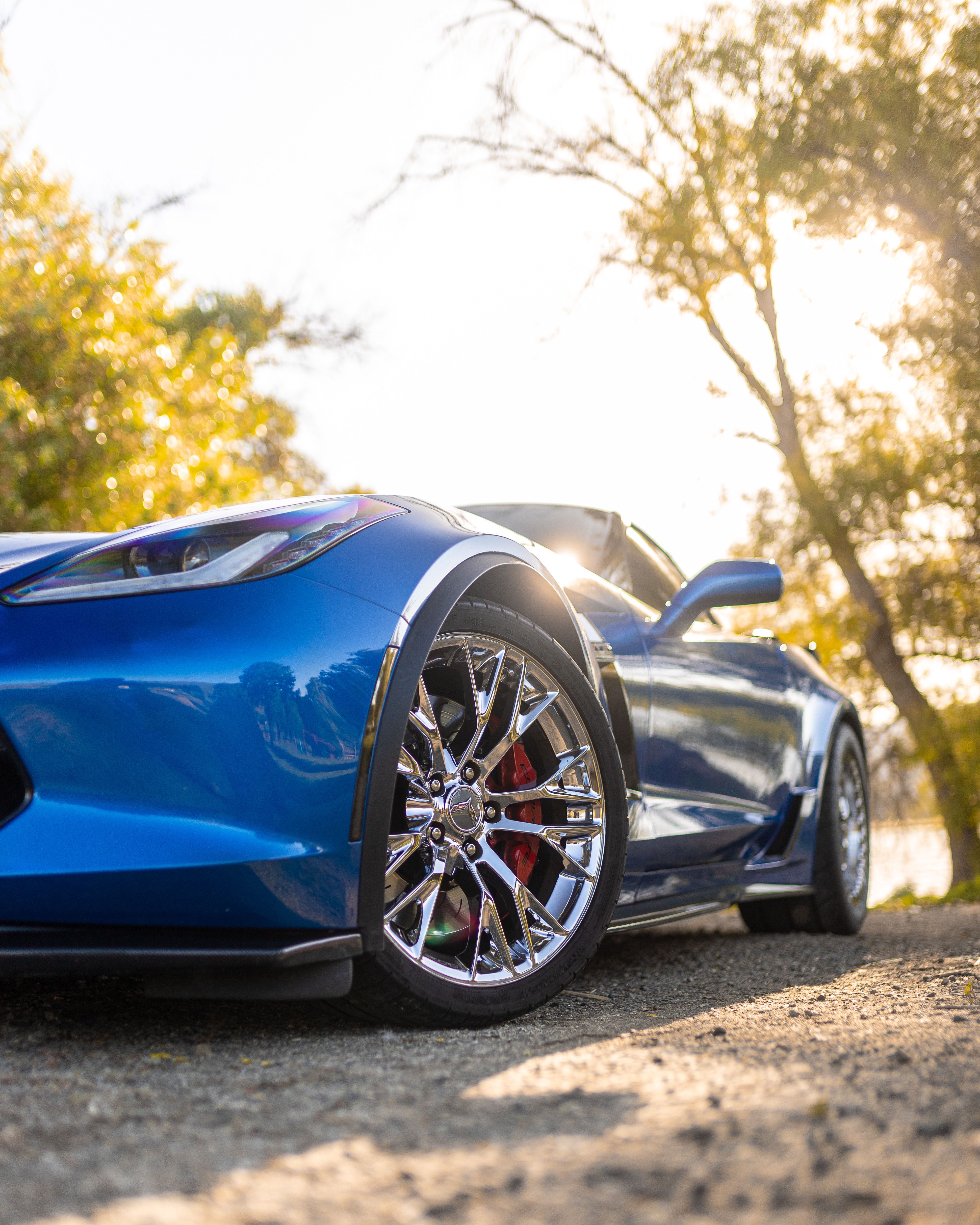 Modern Sport Car on City Road · Free Stock Photo