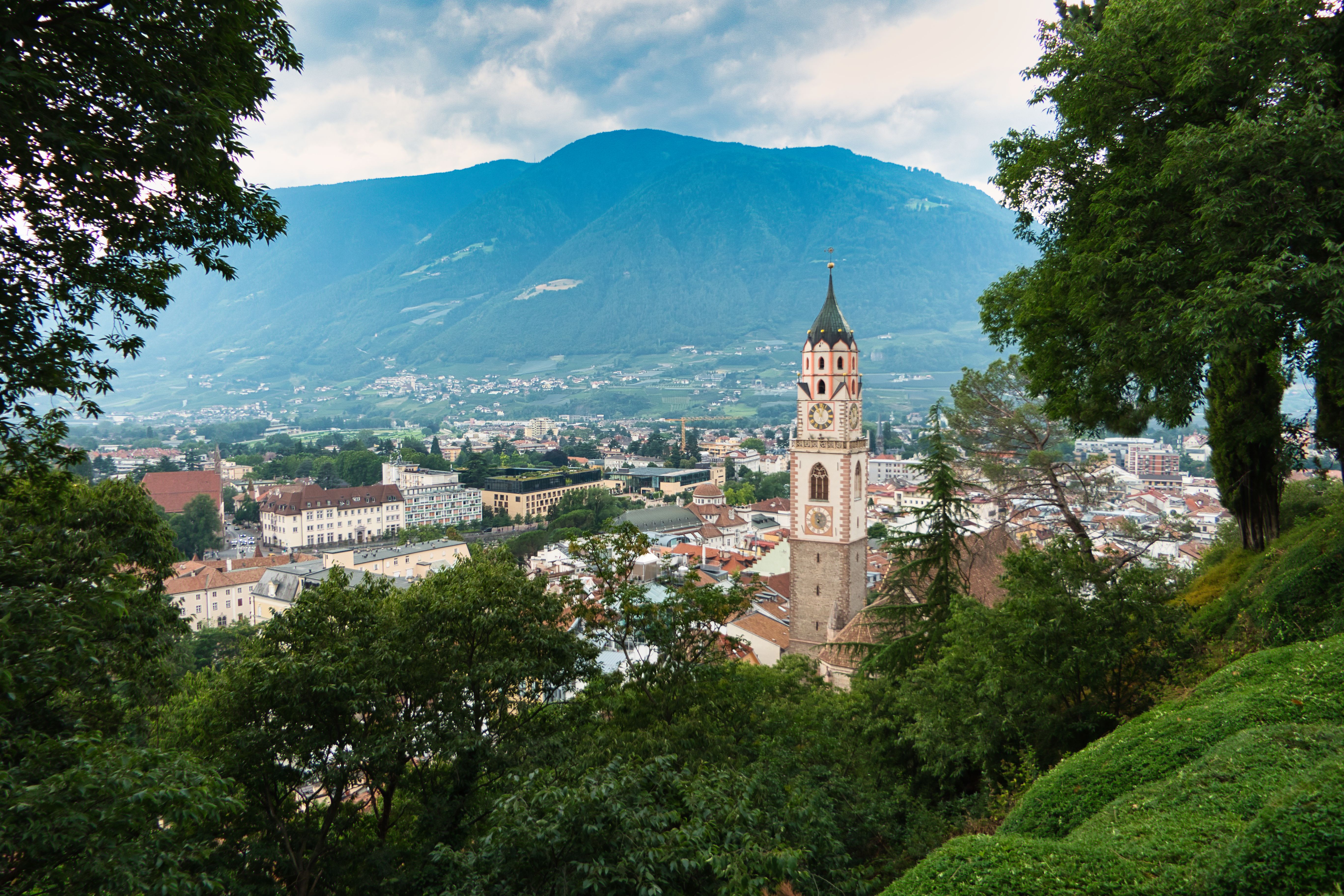 St Nicholas Church and Building in Merano in Italy · Free Stock Photo