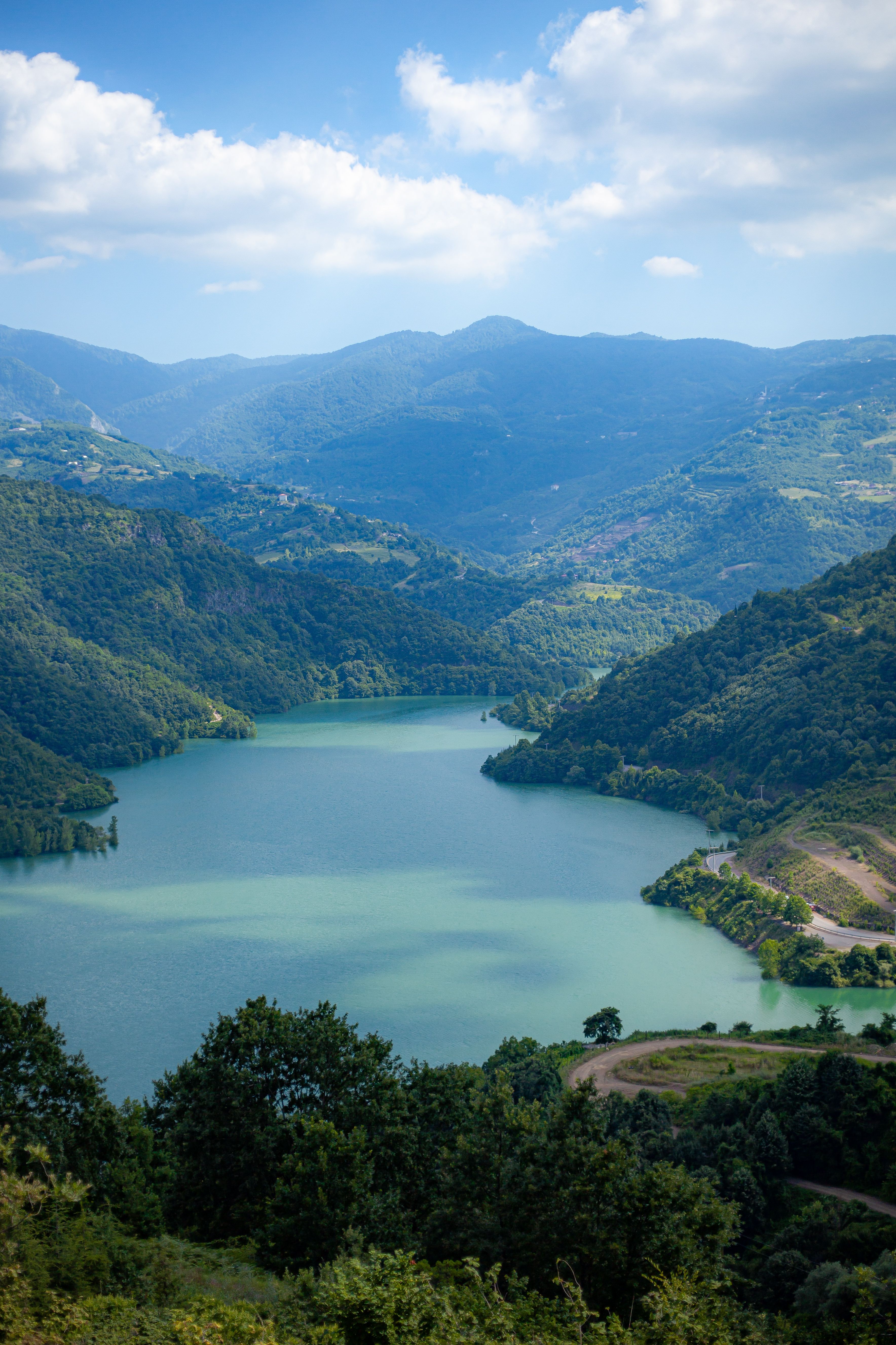 Lake Among Green Mountains in Ayvacik, Turkey · Free Stock Photo