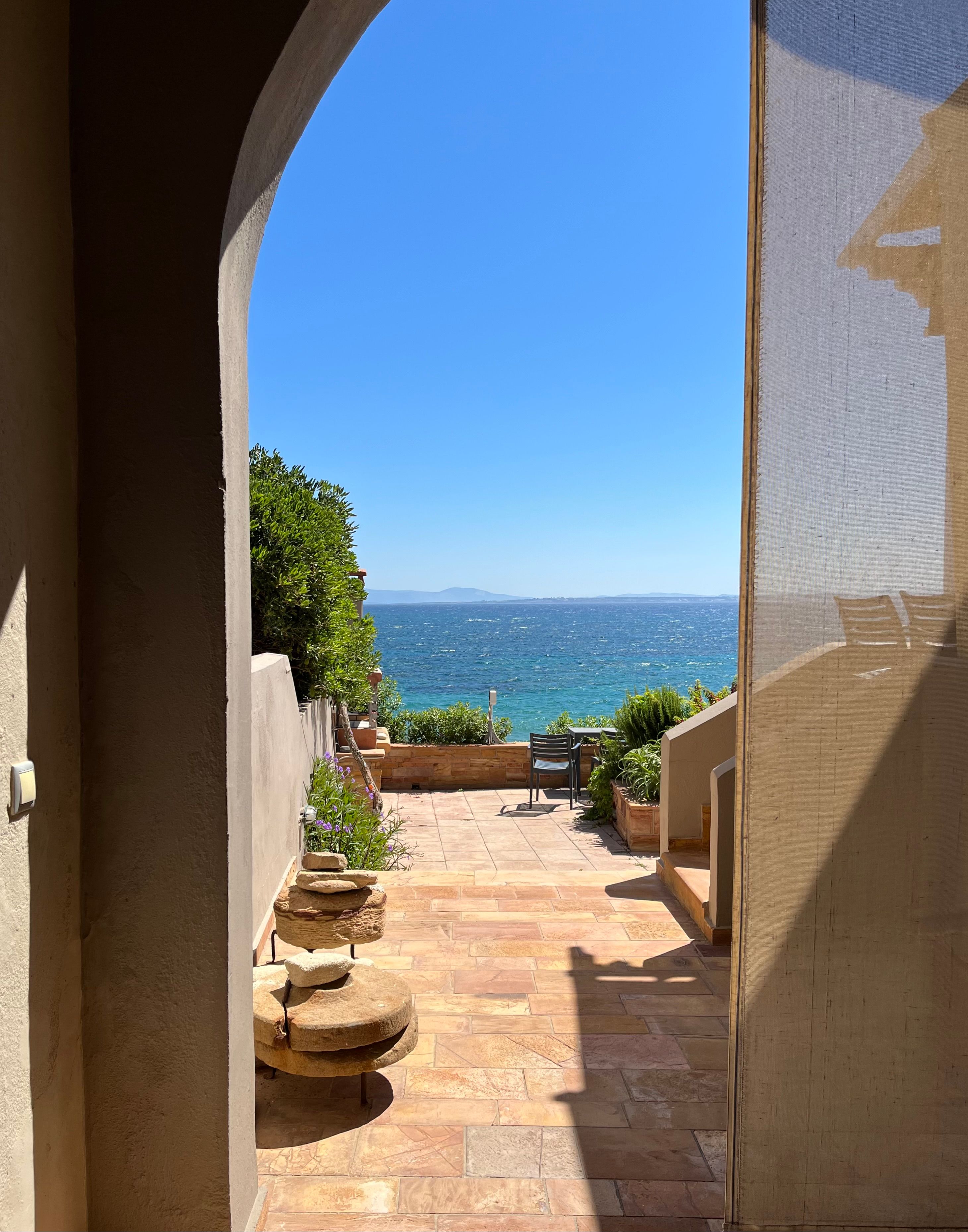 Sea View from Patio · Free Stock Photo