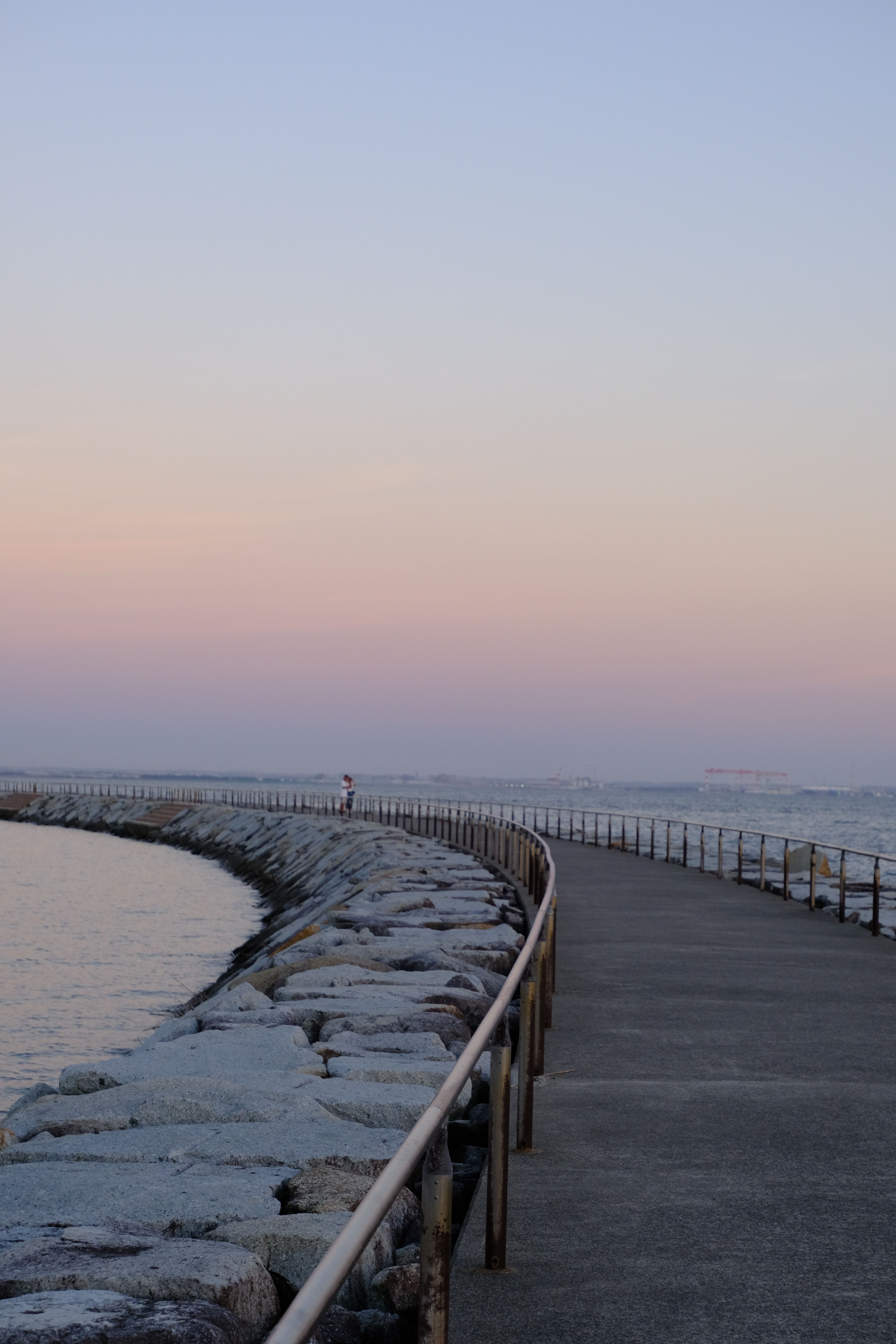 Pier on Sea Shore at Sunset · Free Stock Photo