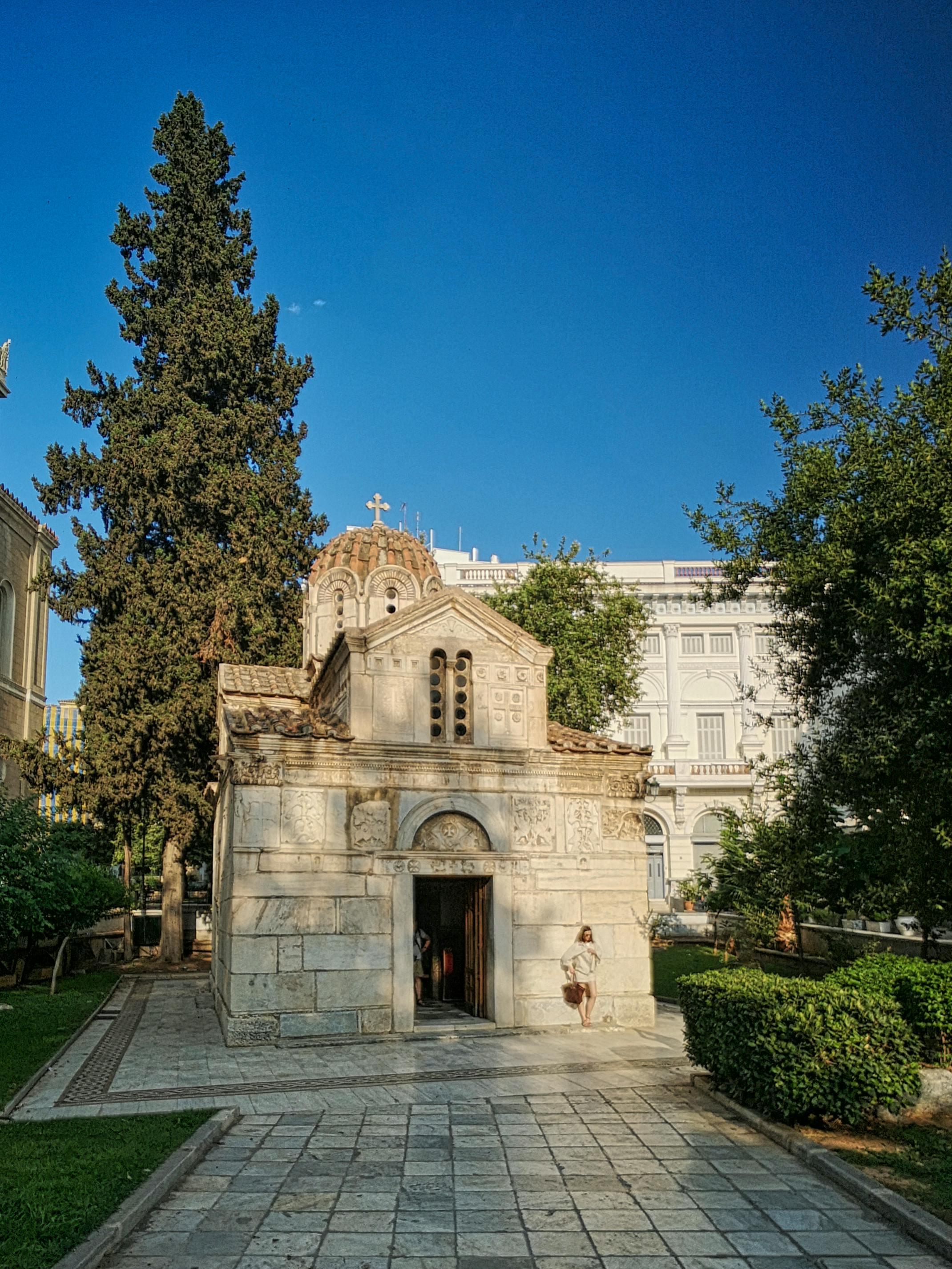 Parthenon in Athens in Black and White · Free Stock Photo