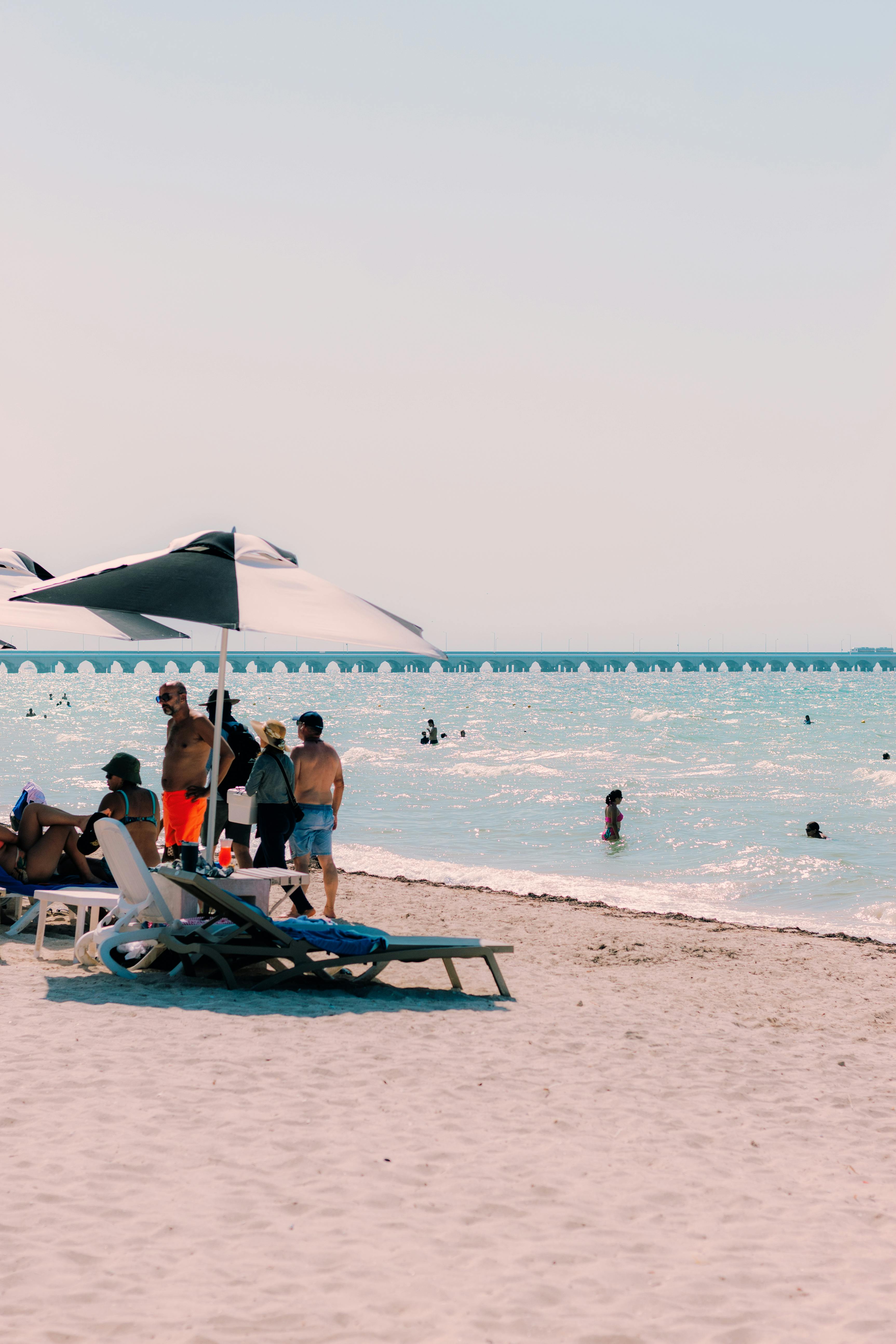 Group of People on the Beach · Free Stock Photo