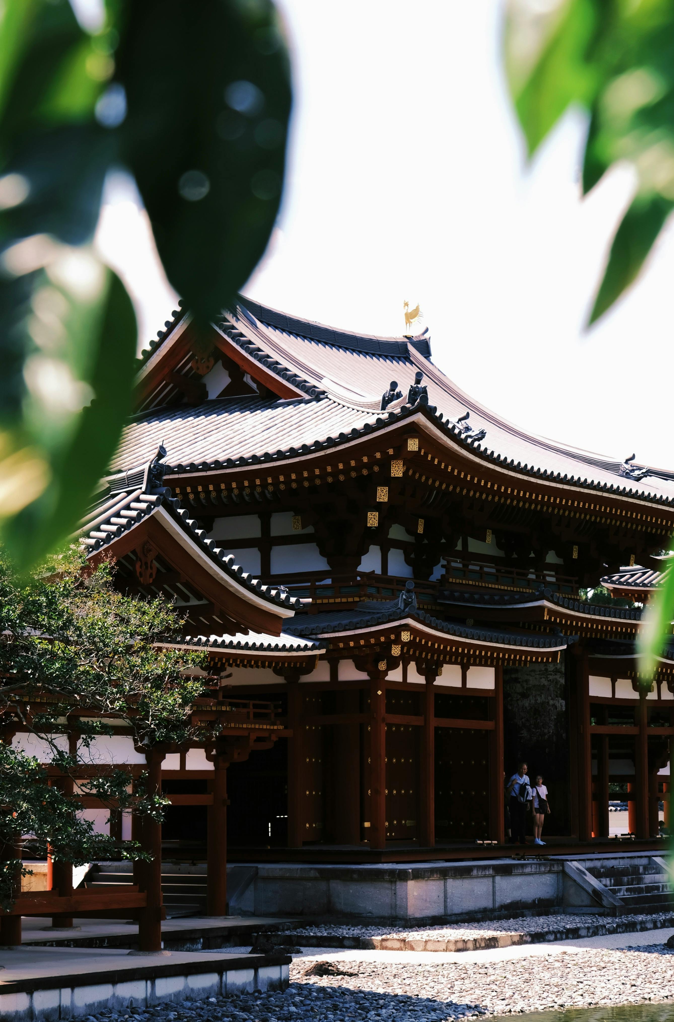 A Temple at the Byodo-In Temple Complex in Uji in Kyoto Prefecture ...