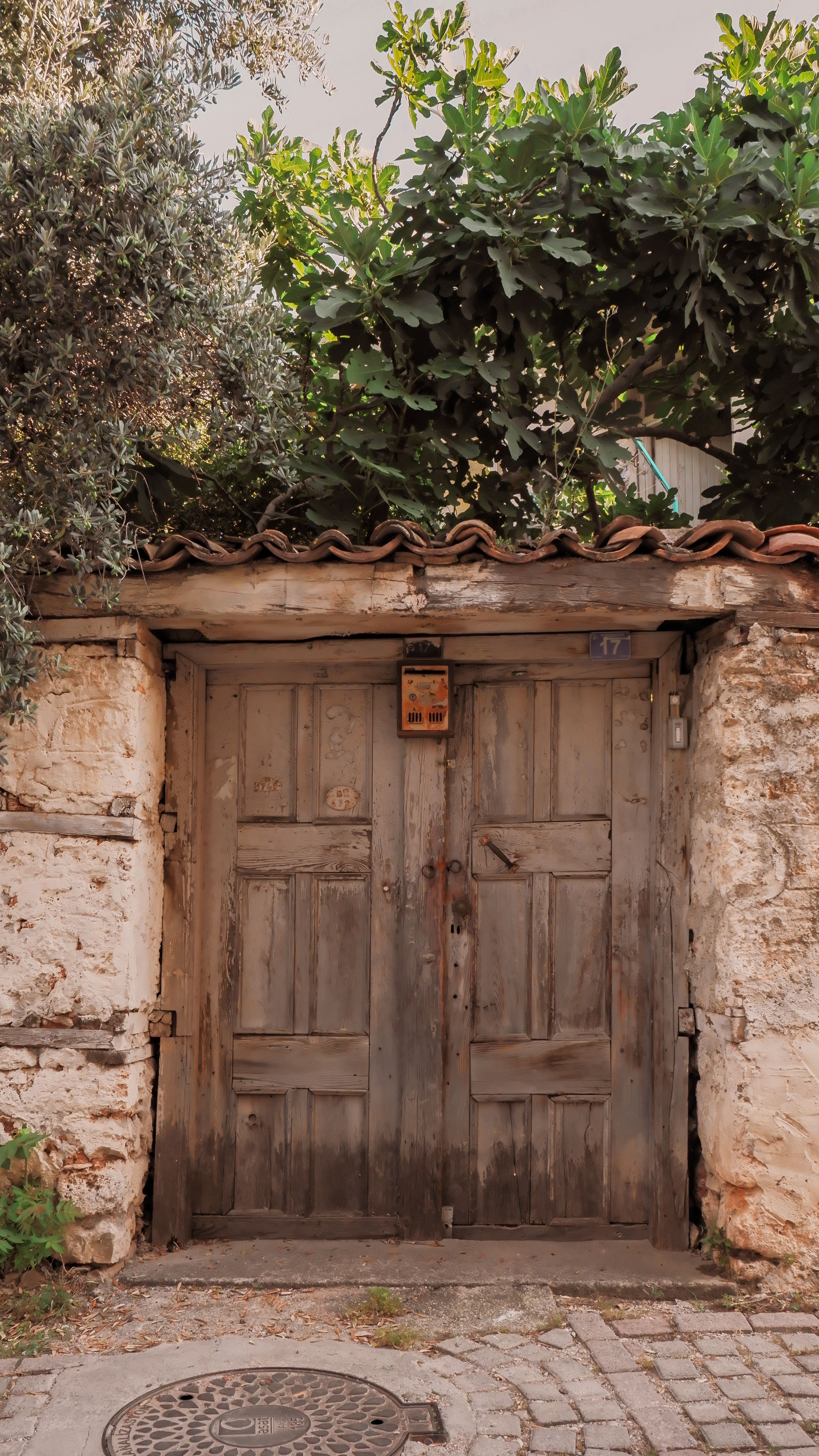 Photo of a Wooden Weathered Gate · Free Stock Photo
