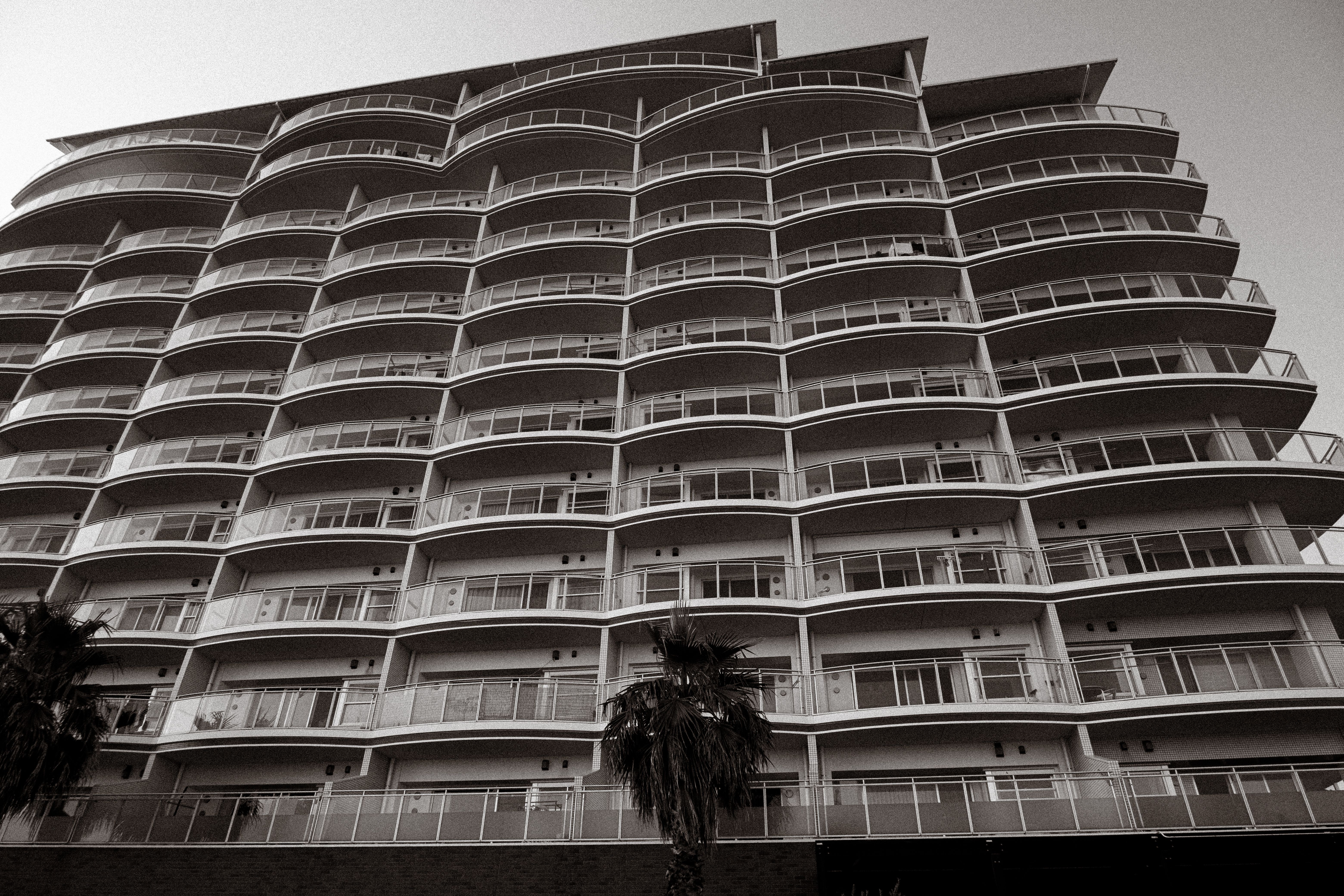 Facade of a Seaside Hotel · Free Stock Photo